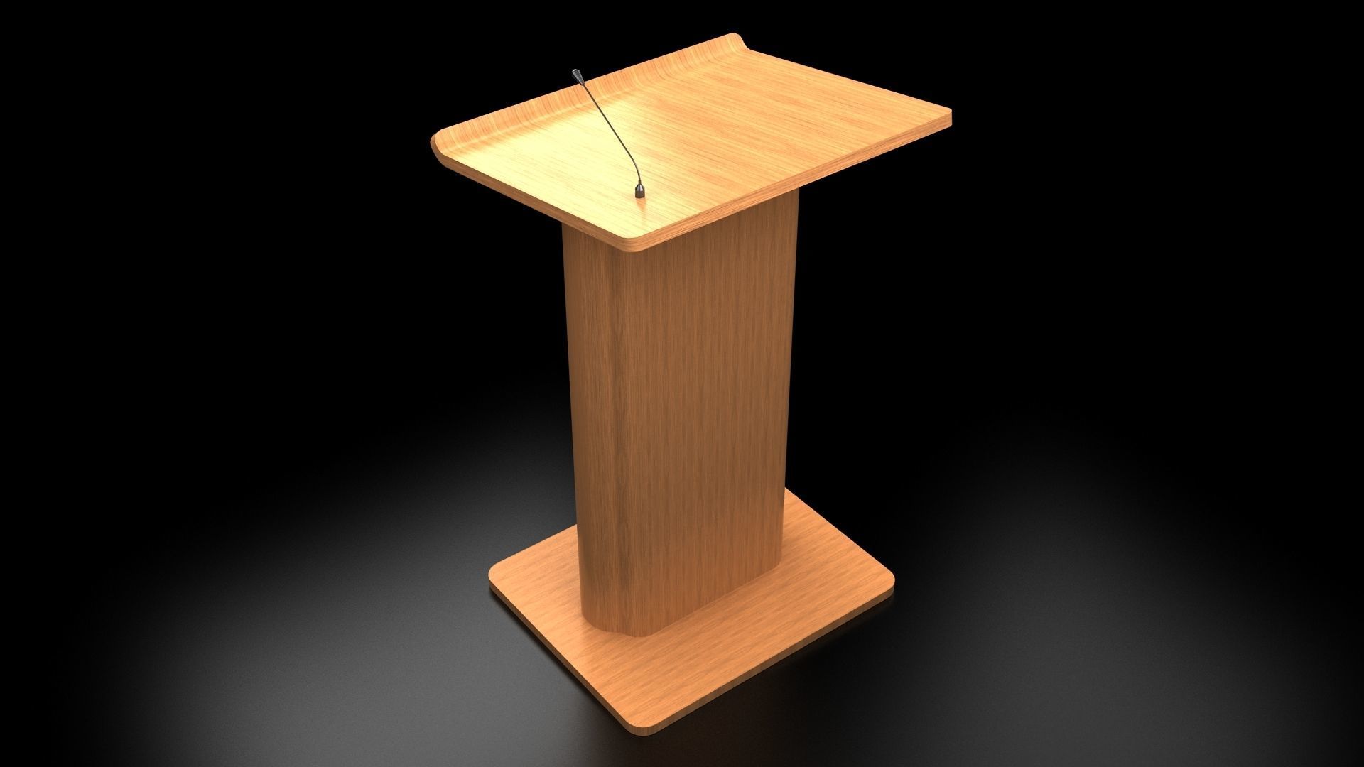 Podium 3D model | CGTrader