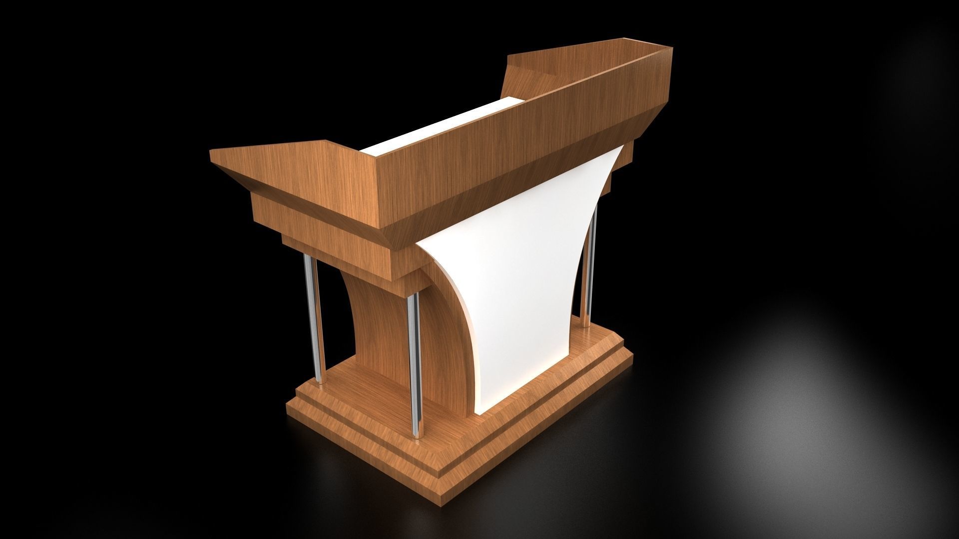 Podium 3D model | CGTrader