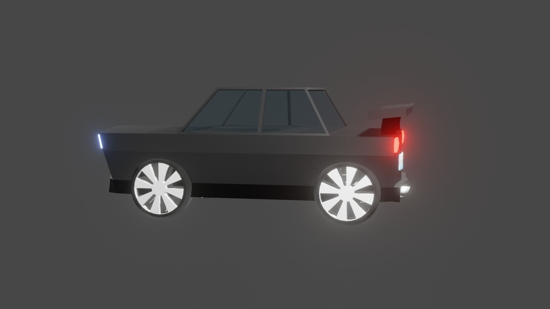 Black 3D Car 3D model | CGTrader