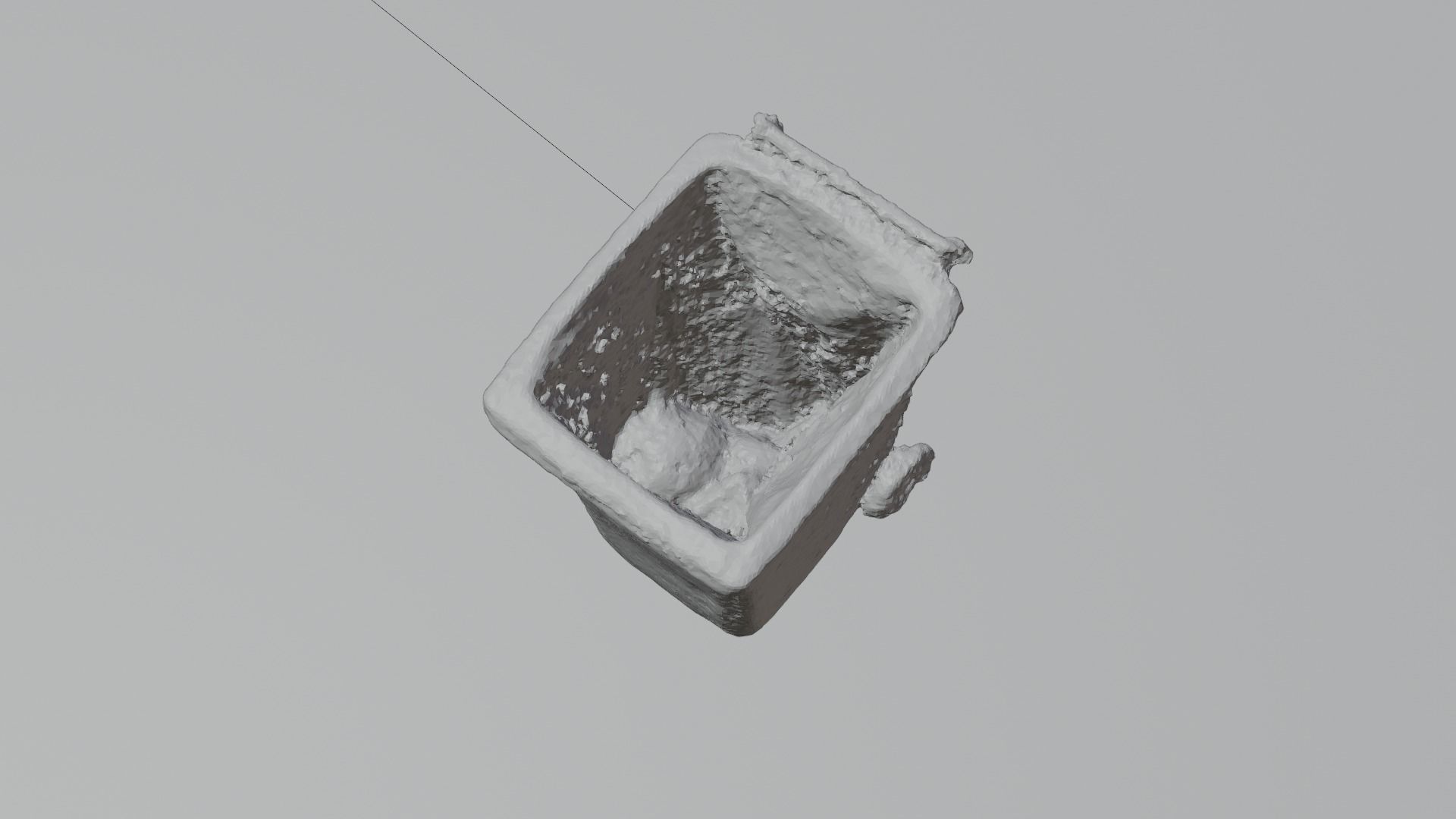 Garbage bin 3D Scan 3D model | CGTrader