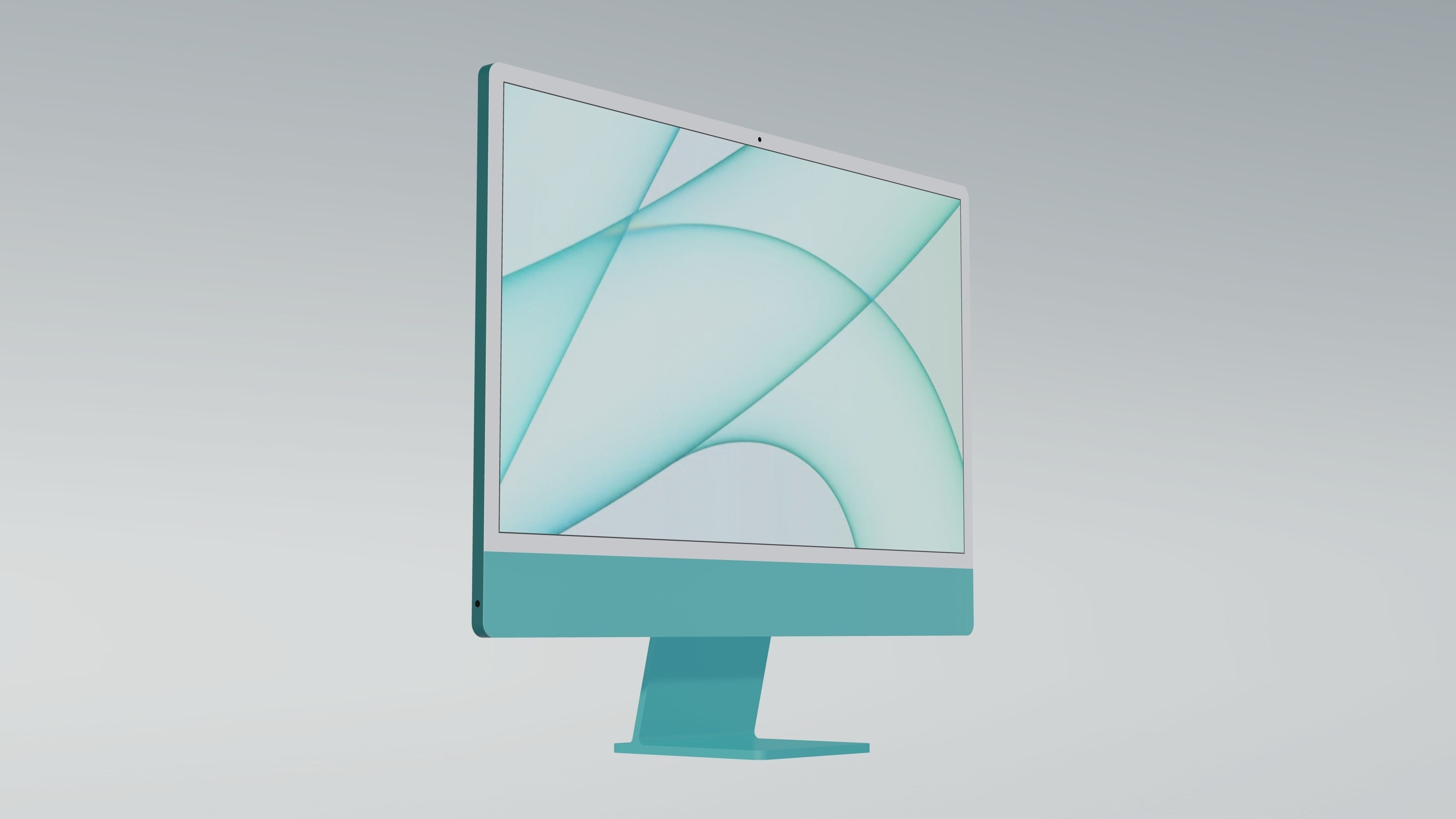 iMac 2021 free VR / AR / low-poly 3D model | CGTrader