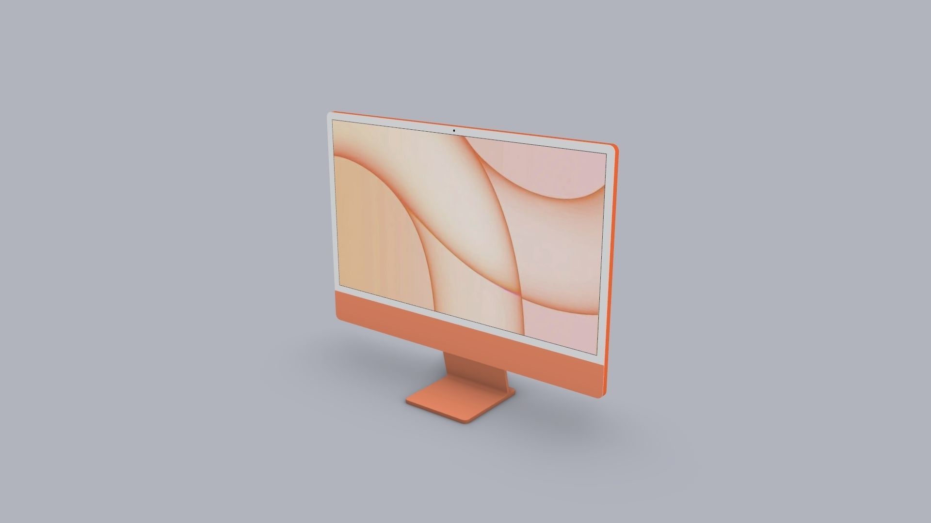 iMac 2021 free VR / AR / low-poly 3D model | CGTrader