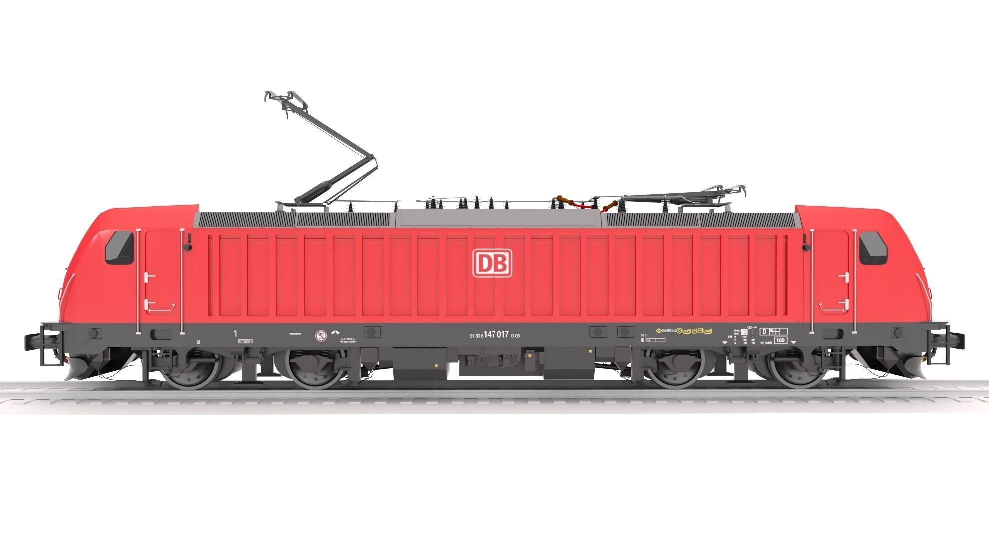Bombardier TRAXX AC3 DB Locomotive 3D model | CGTrader