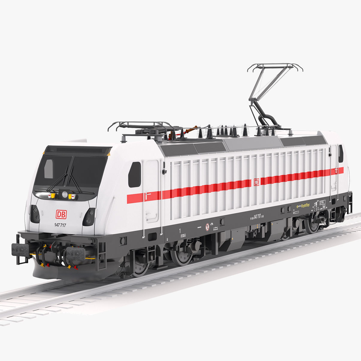 Bombardier TRAXX AC3 DB Locomotive 2 3D model | CGTrader