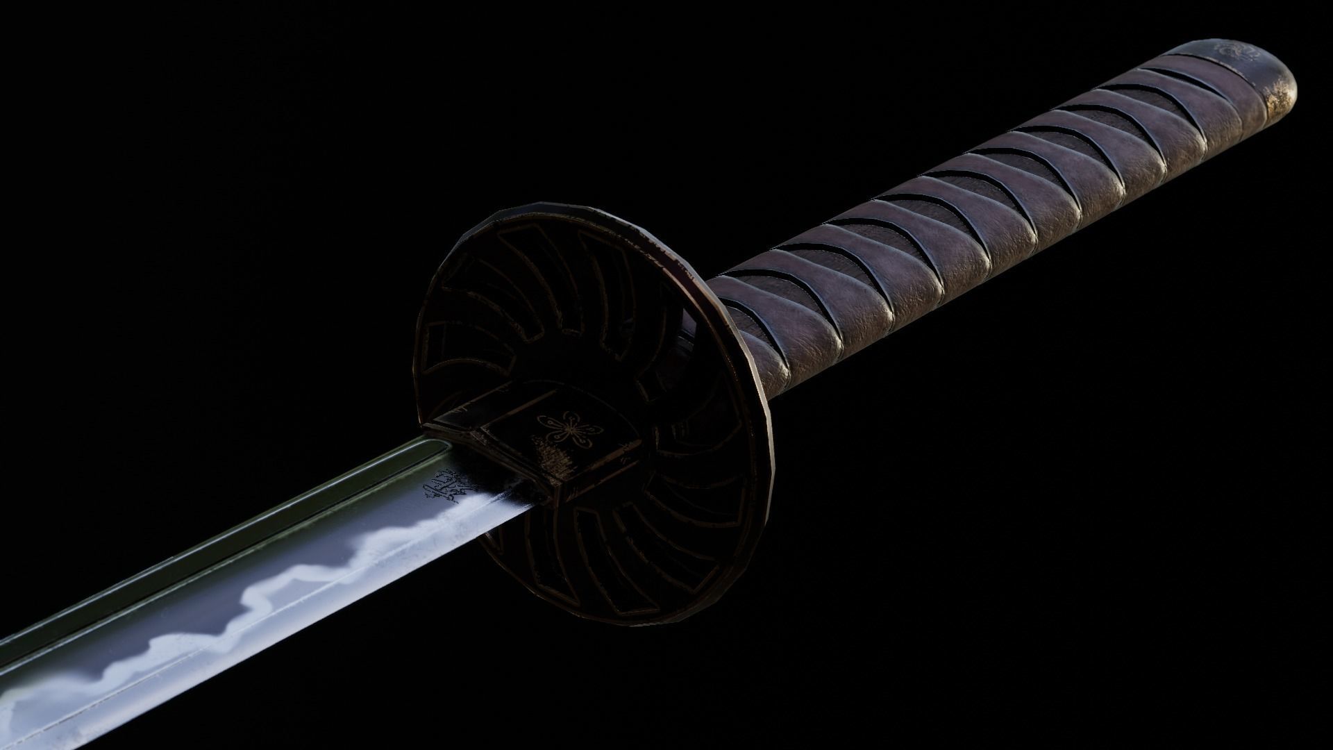 3D model Katana Game Ready Asset VR / AR / low-poly | CGTrader