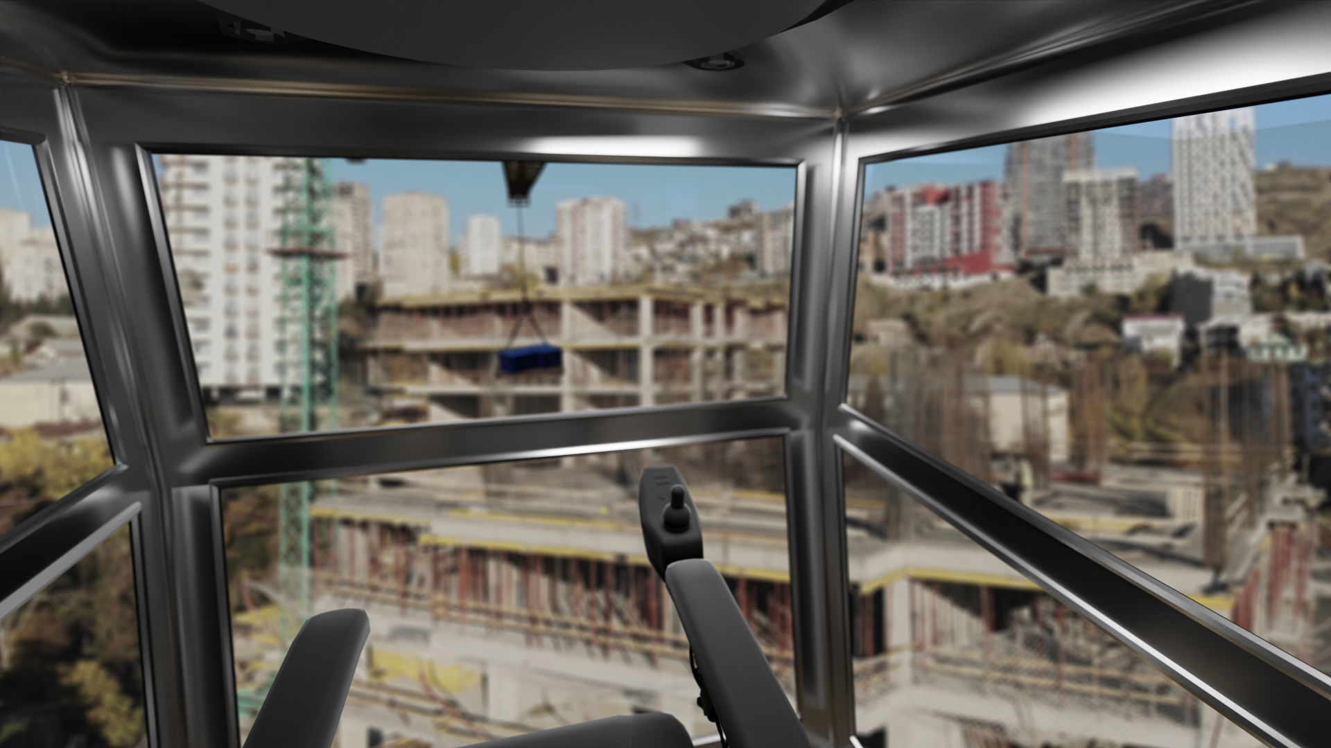 Construction Crane Mid Poly 3D model | CGTrader