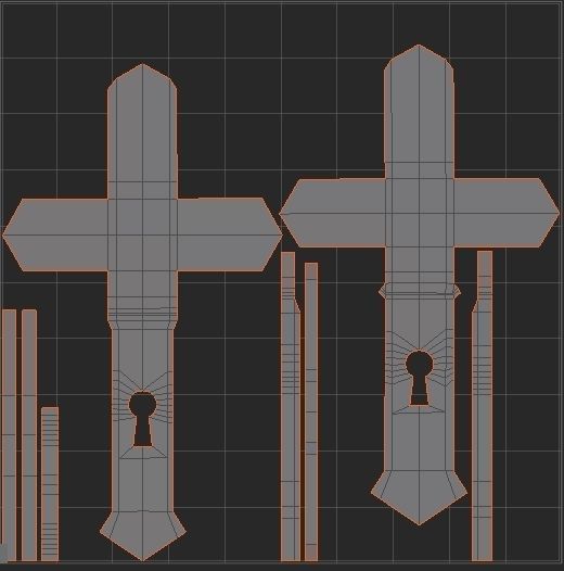 3D model 3D LOW POLY STYLIZED CRUSADER CHEST MODELLING VR / AR / low ...