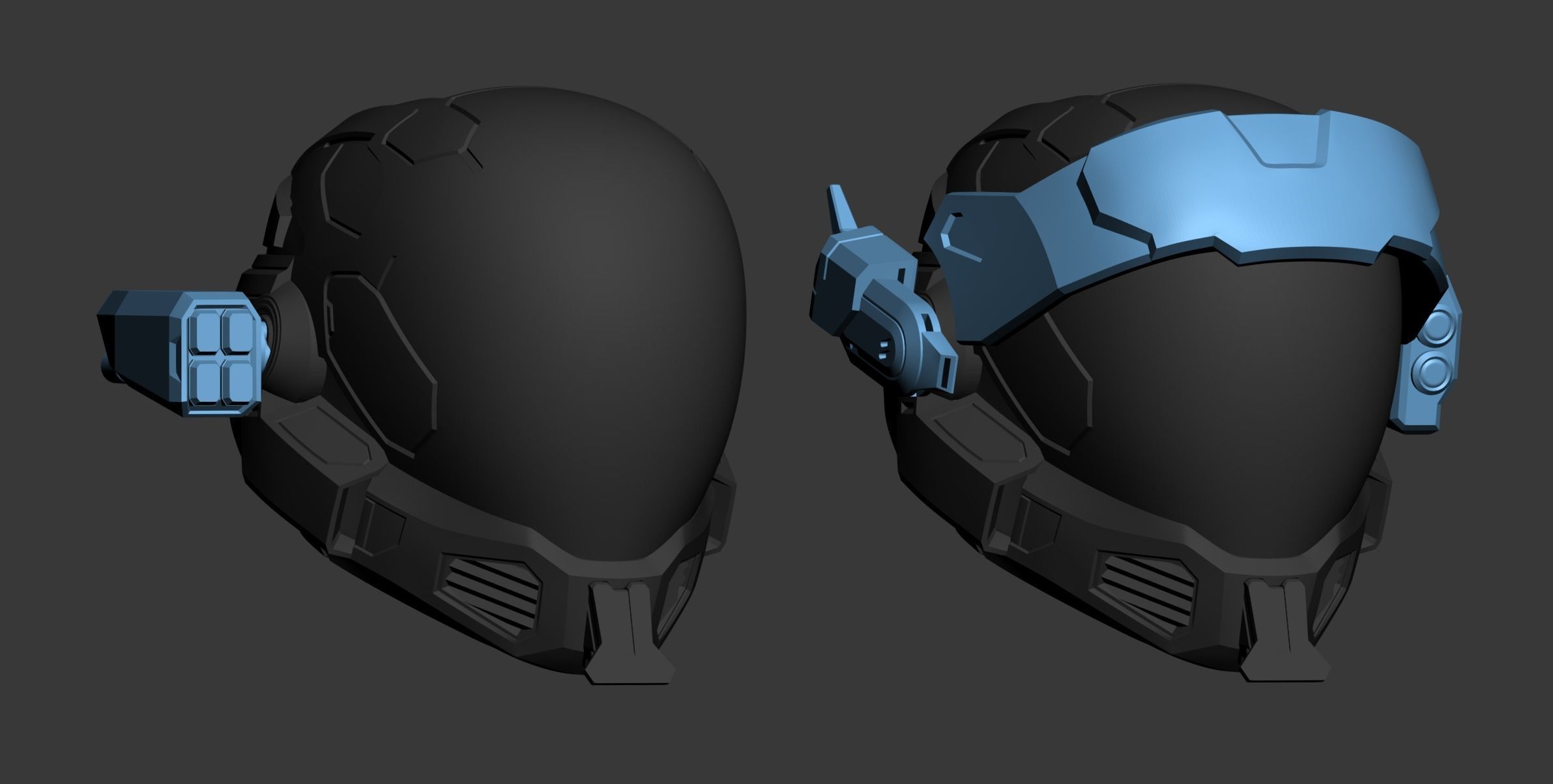 EVA helmet 3D print file 3D model 3D printable | CGTrader