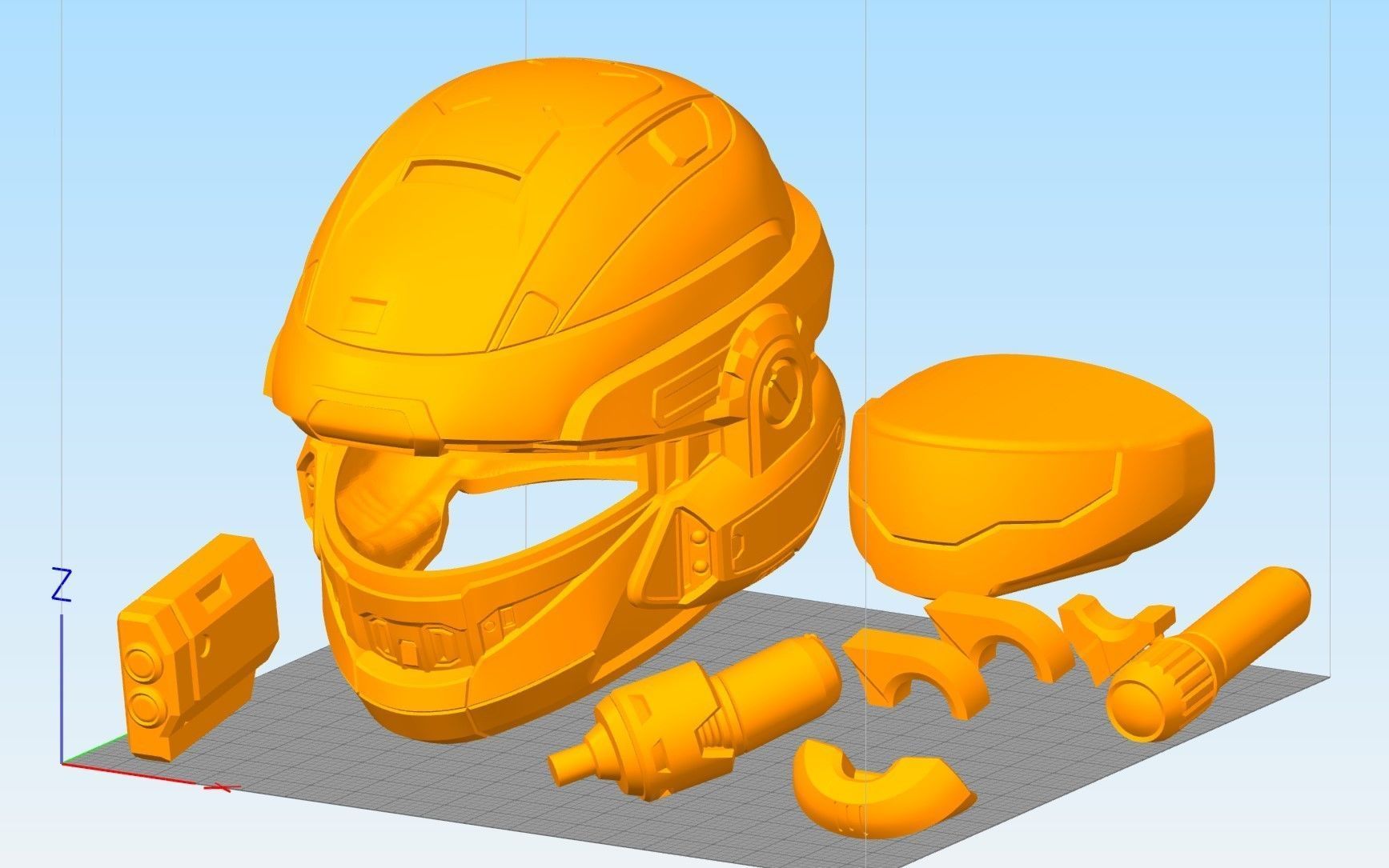 Military Police helmet 3D print file 3D model 3D printable | CGTrader