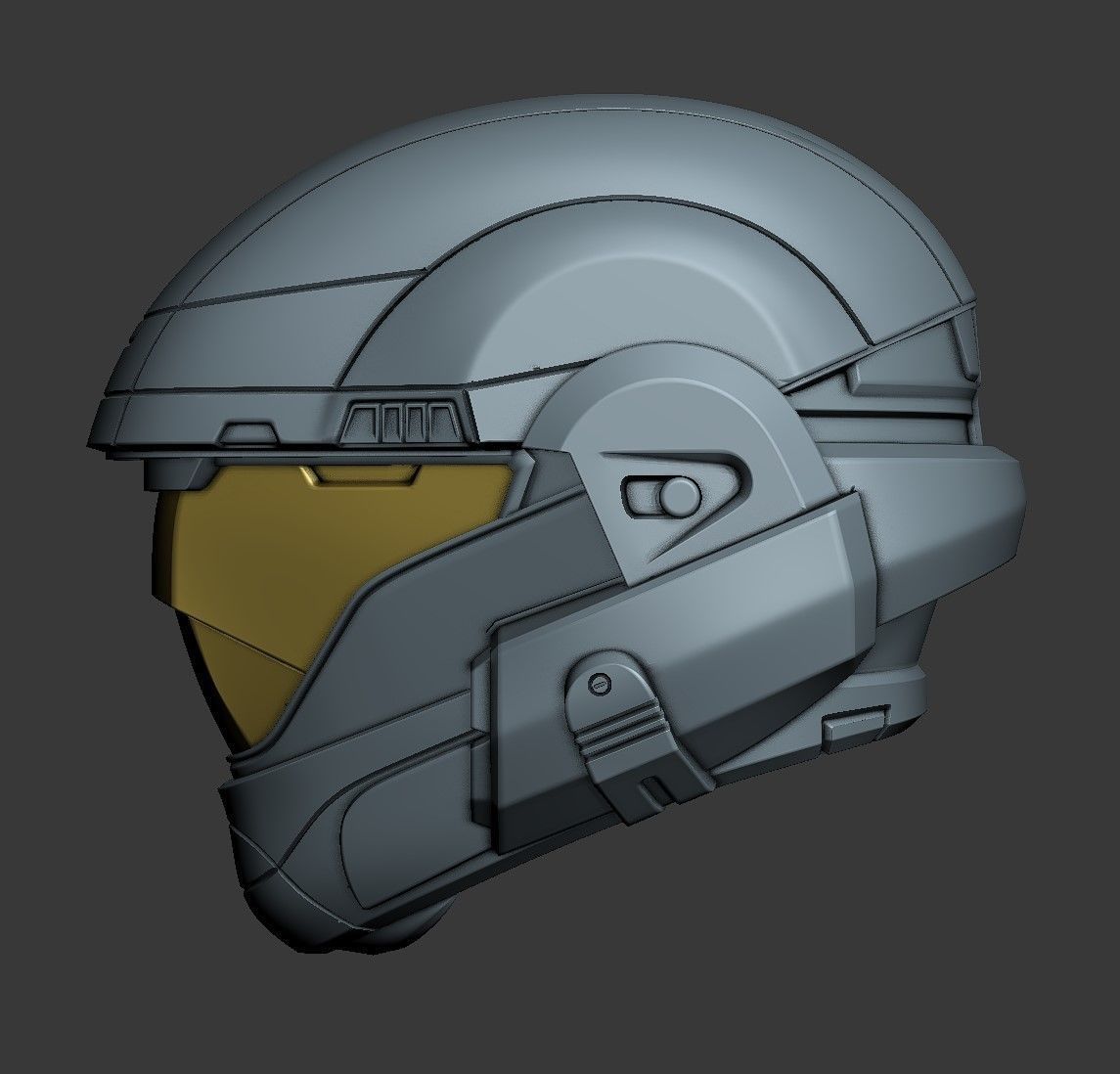 ODST Helmet 3D print file 3D model 3D printable | CGTrader