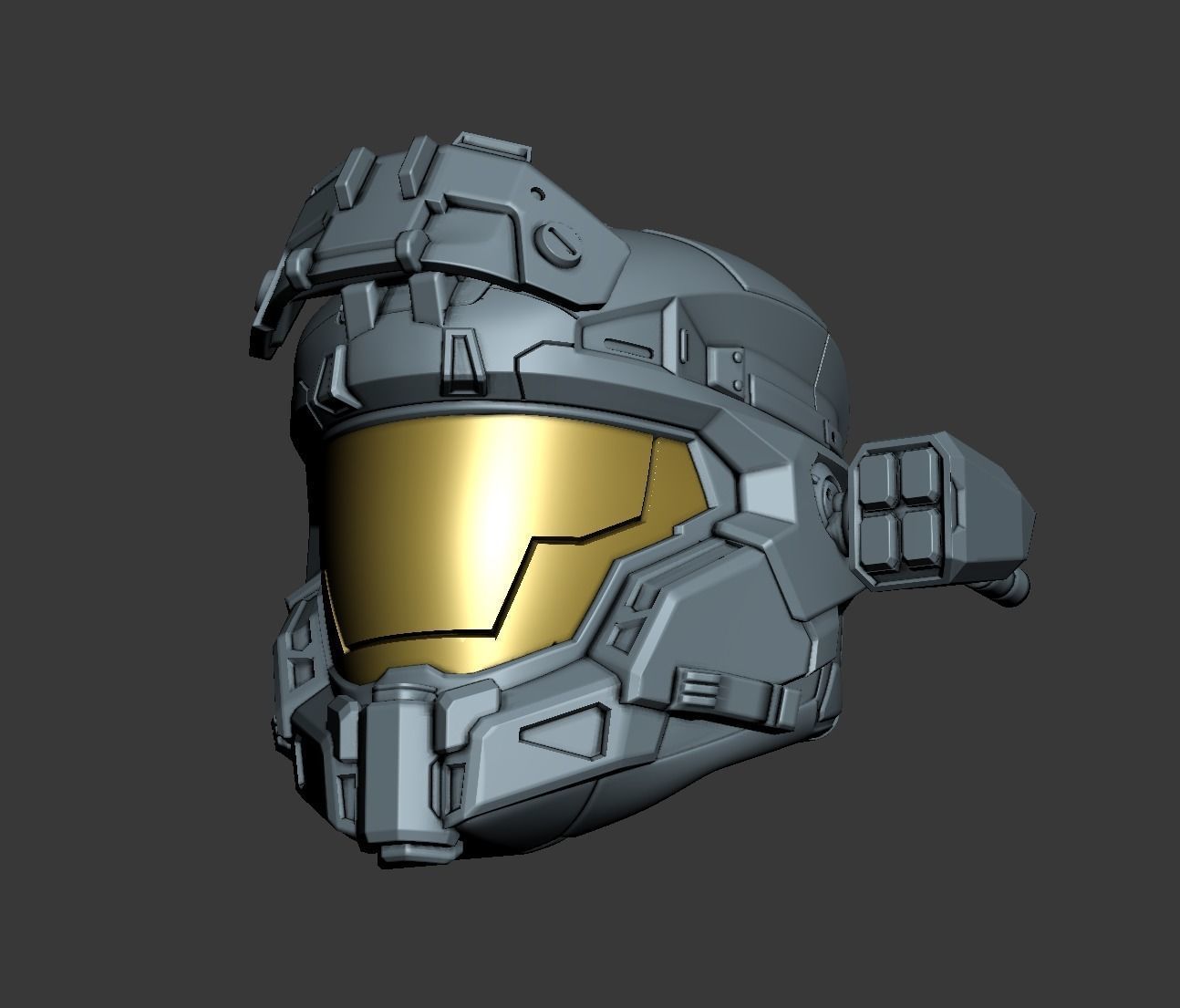 Operator Helmet 3D print file 3D model 3D printable | CGTrader
