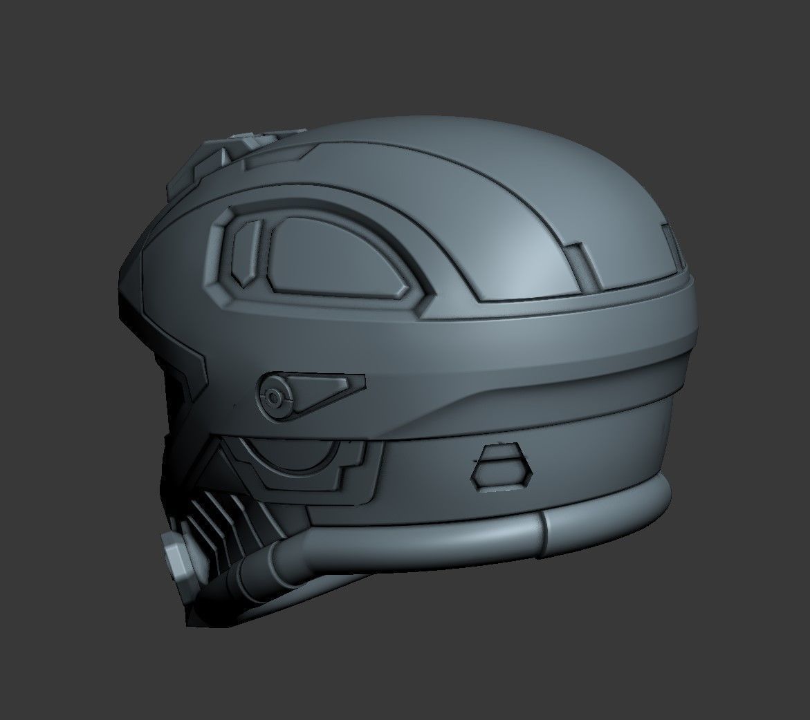 Recon helmet 3D print file 3D model 3D printable | CGTrader