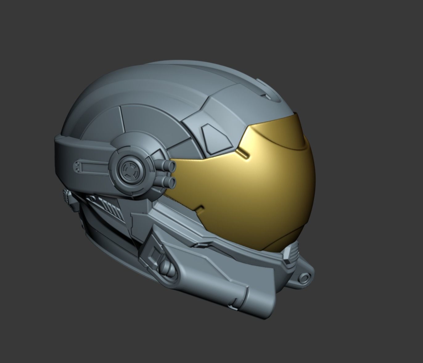 Security helmet 3D print file 3D model 3D printable | CGTrader