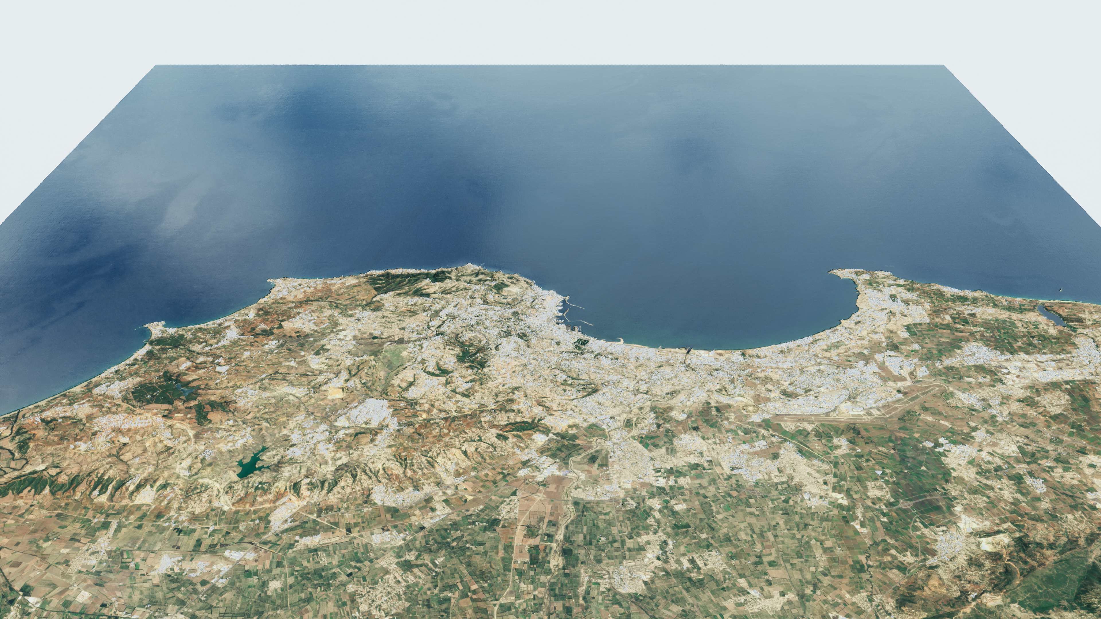 Algiers Algeria City Landscape 3D Model 3D model | CGTrader