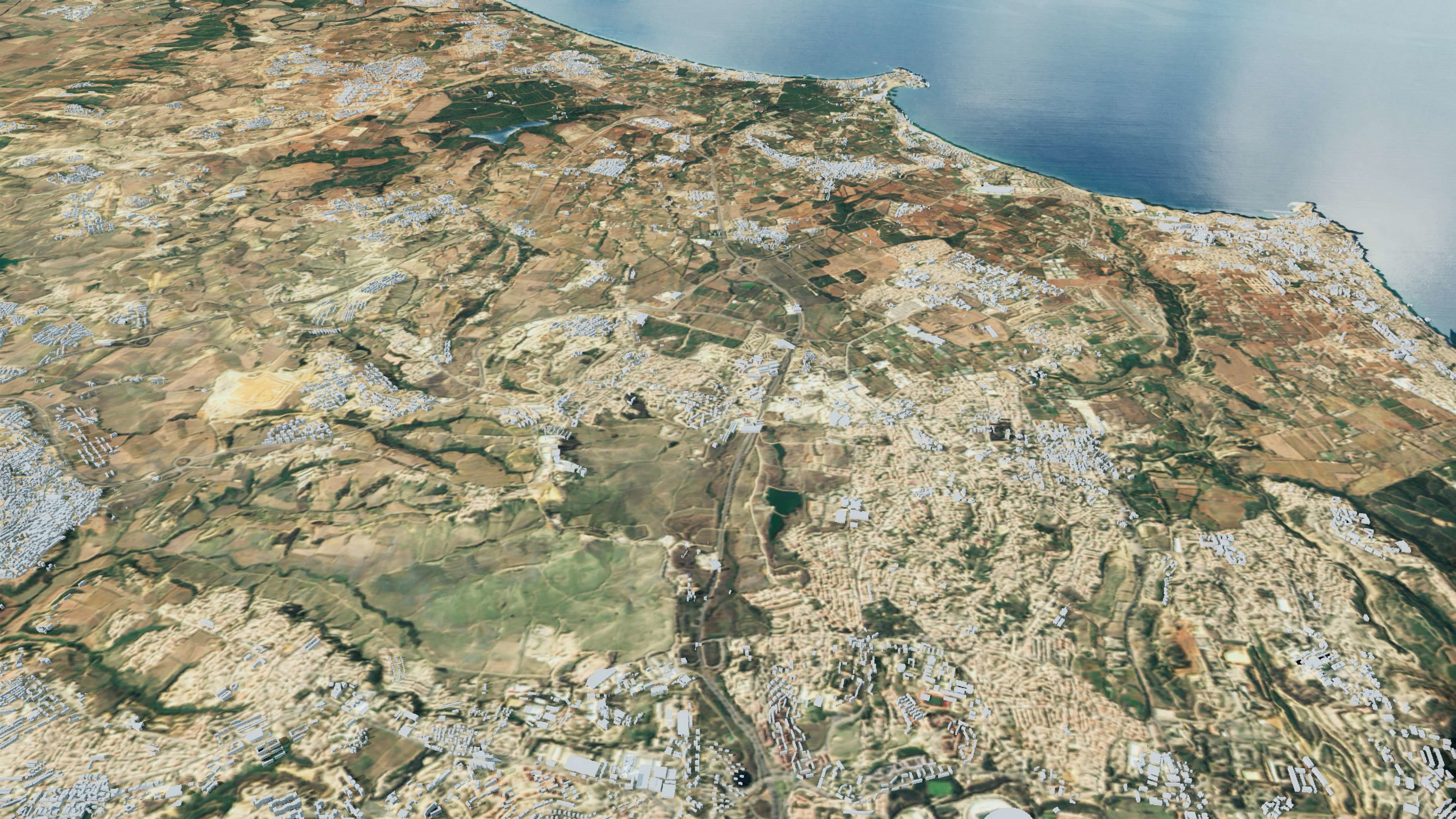 Algiers Algeria City Landscape 3D Model 3D model | CGTrader