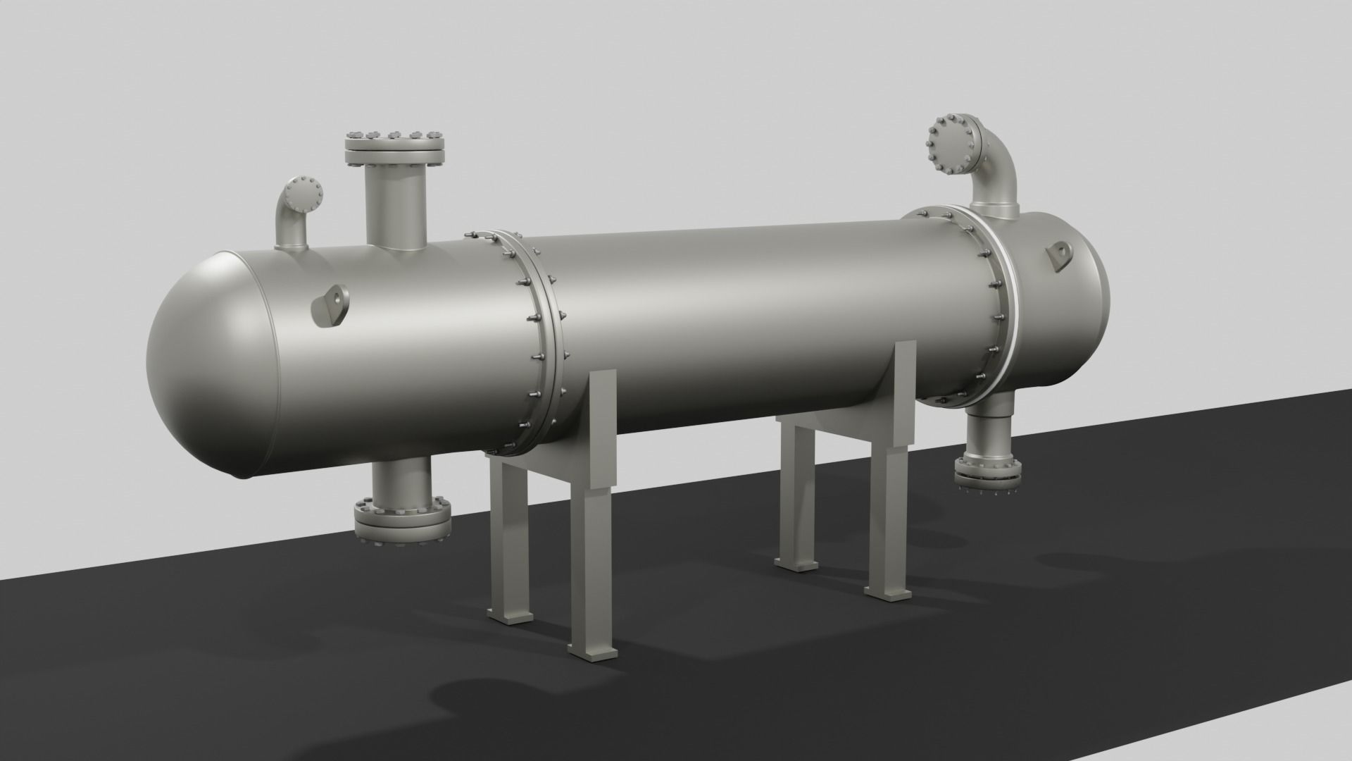 Heat Exchanger - Full Detail 3D model | CGTrader