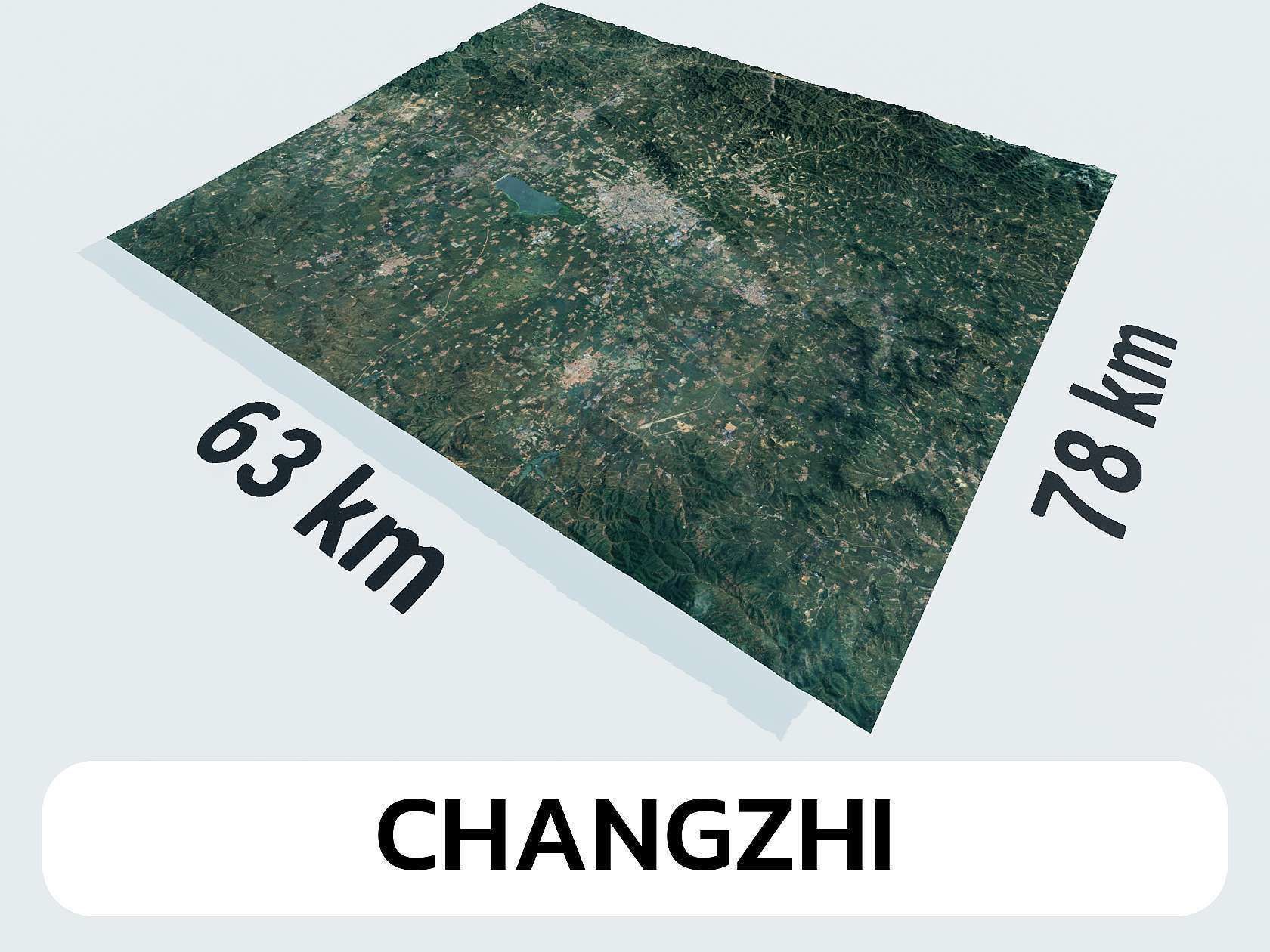 Changzhi China City Landscape 3D Model 3D model | CGTrader