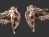 Angel Anatomy Sculptured Wings 2 3D model | CGTrader