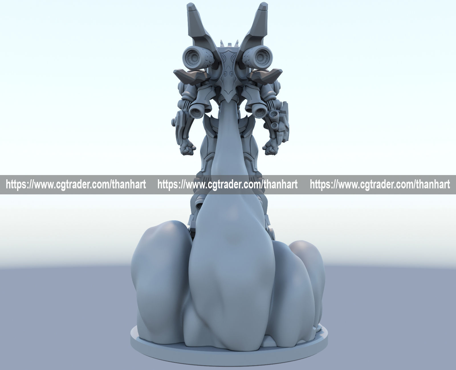 Sett Mecha Kingdom 3D print model League of Legends 3D model 3D ...