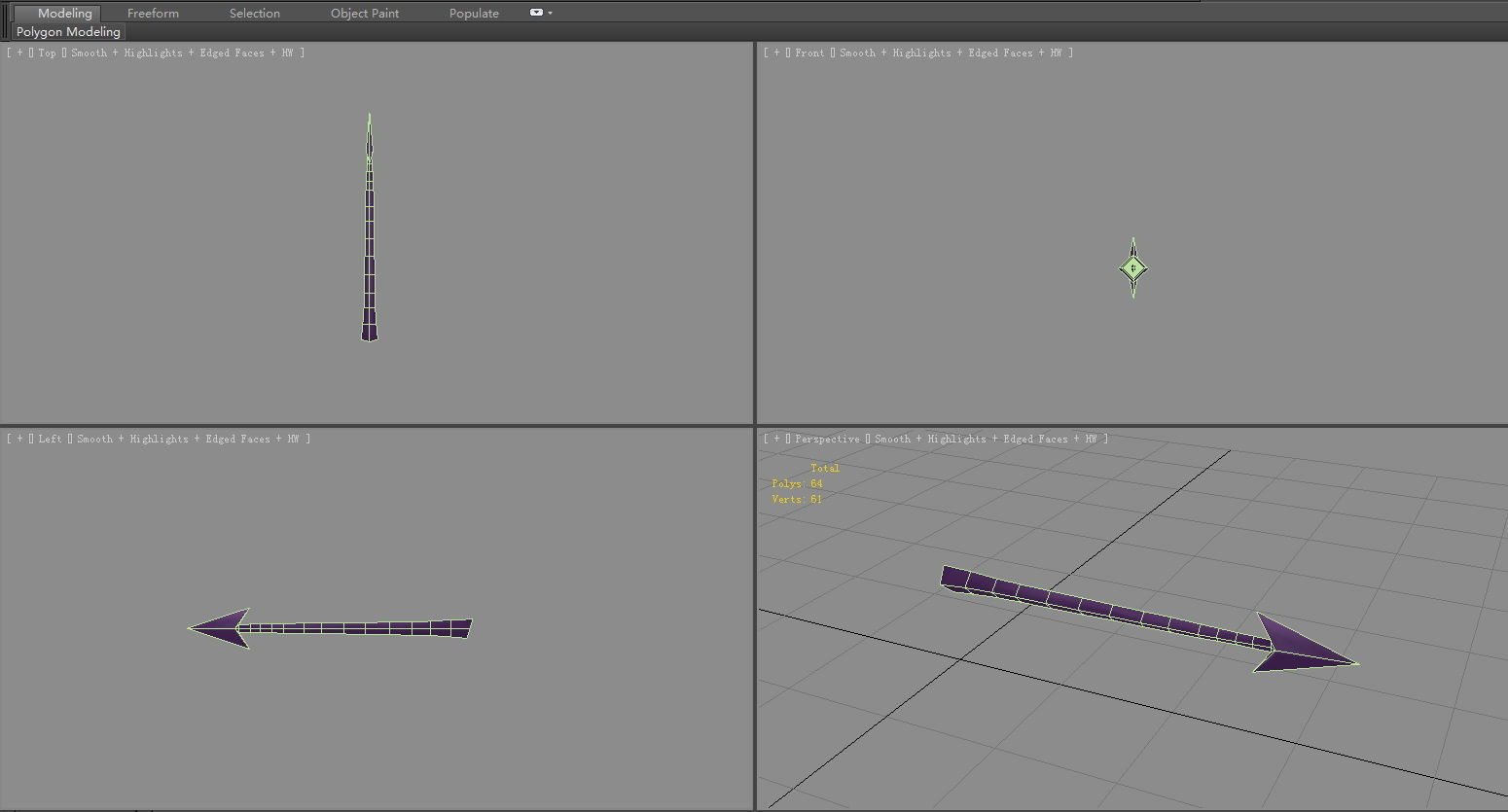 3D model Cartoon devil tail - kid VR / AR / low-poly | CGTrader