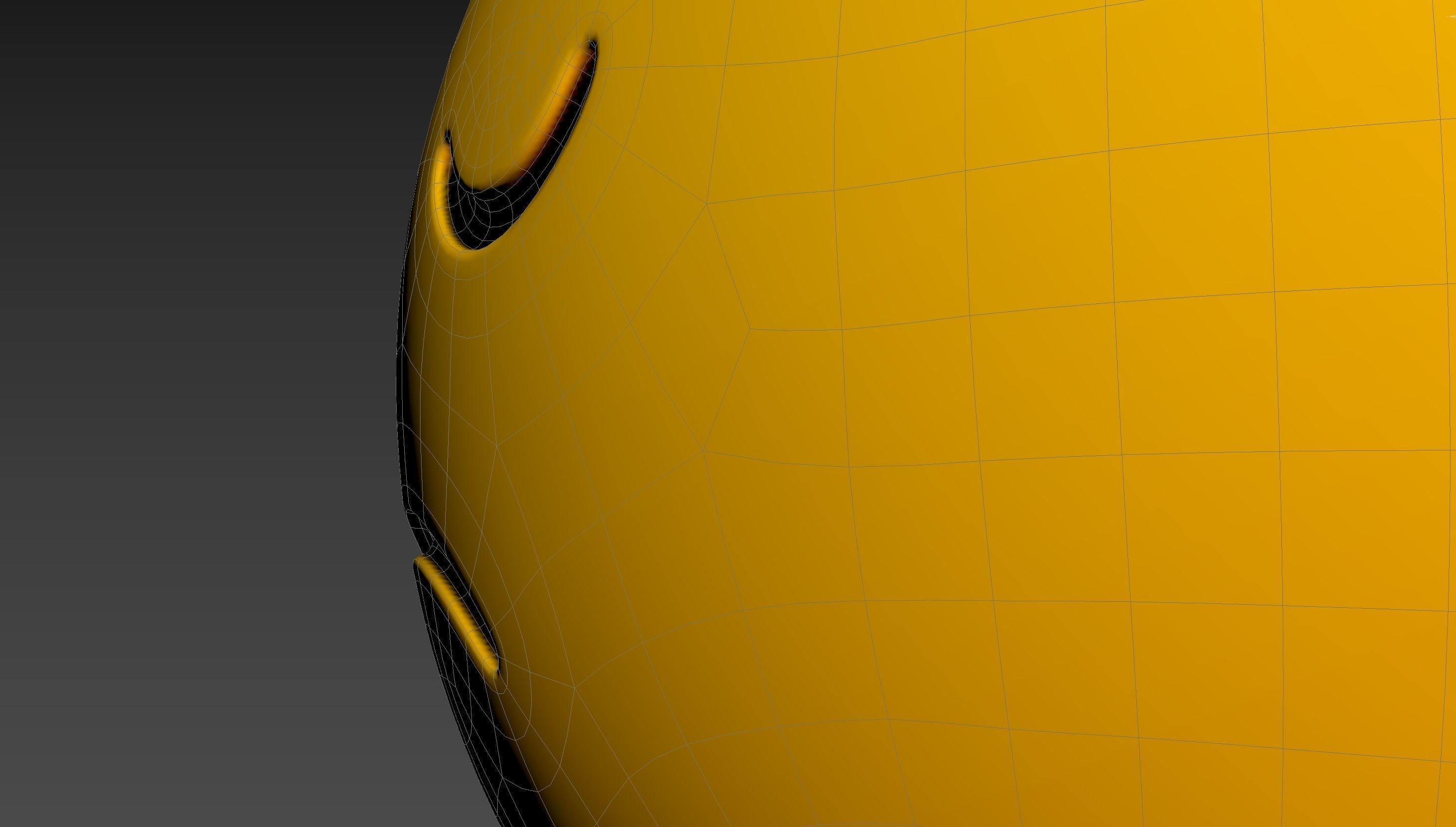 Symbol016 Sad Emoji 3D model | CGTrader