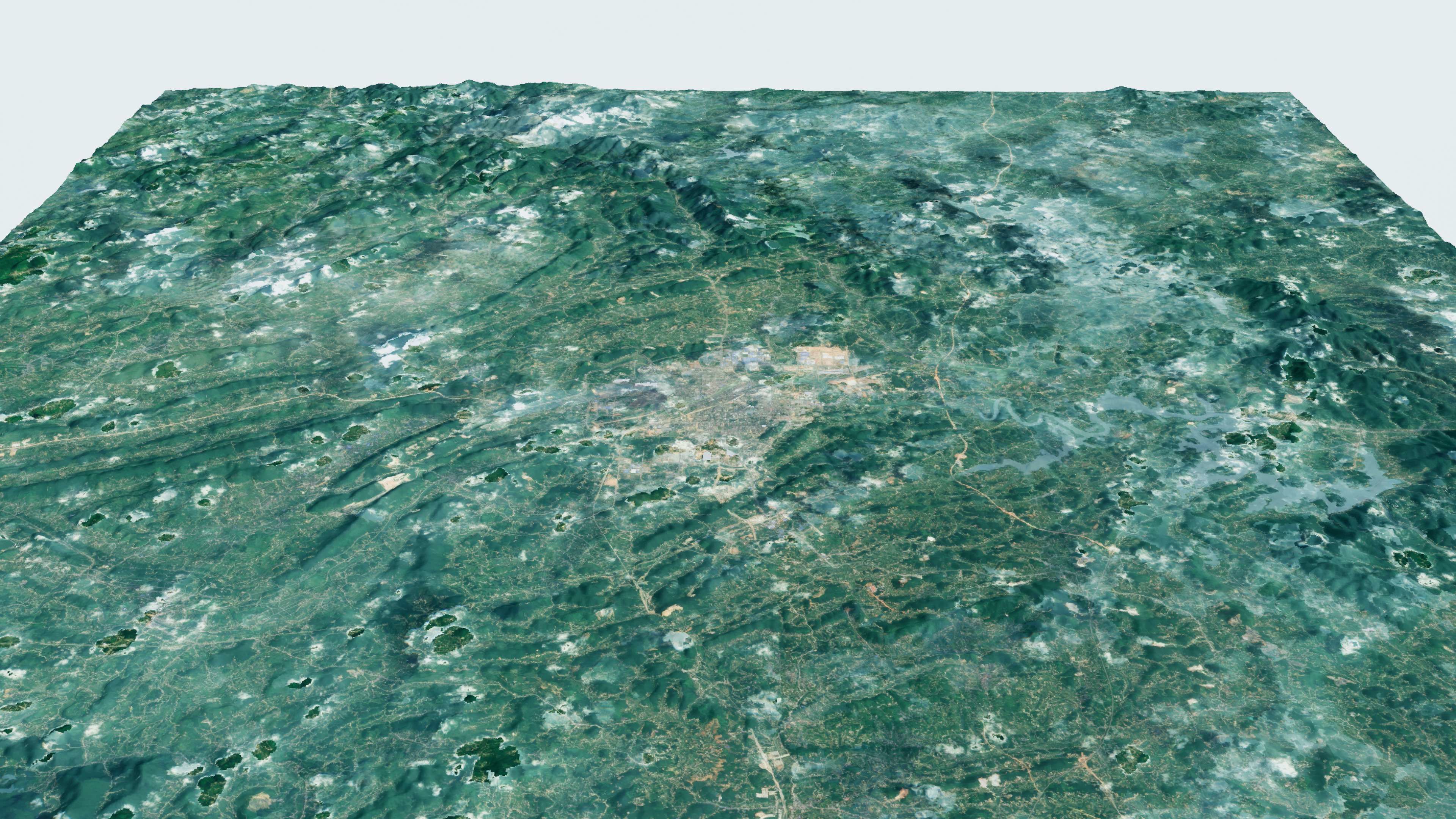 Loudi China City Landscape 3D Model 3D model | CGTrader