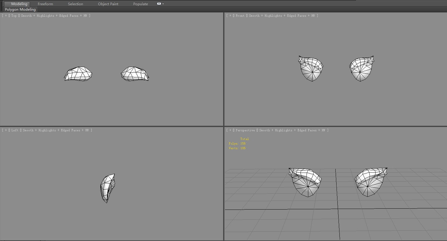 3D model Cartoon rabbit ears - head decoration VR / AR / low-poly ...