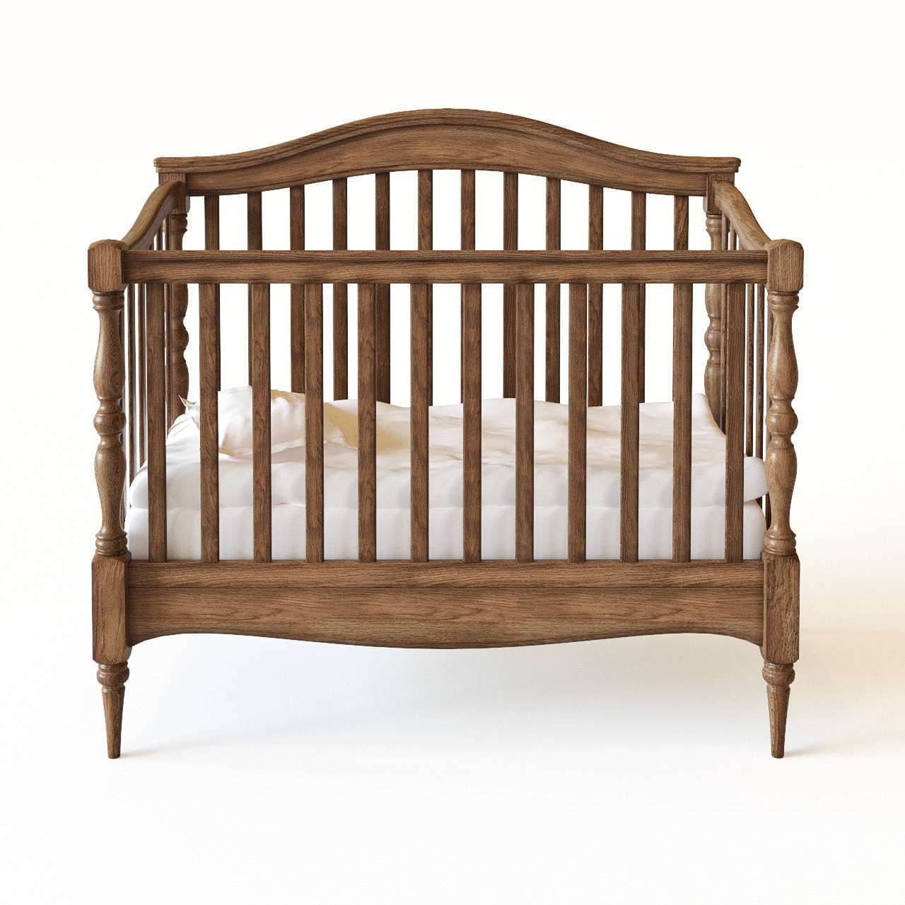 Classic crib 3D model | CGTrader