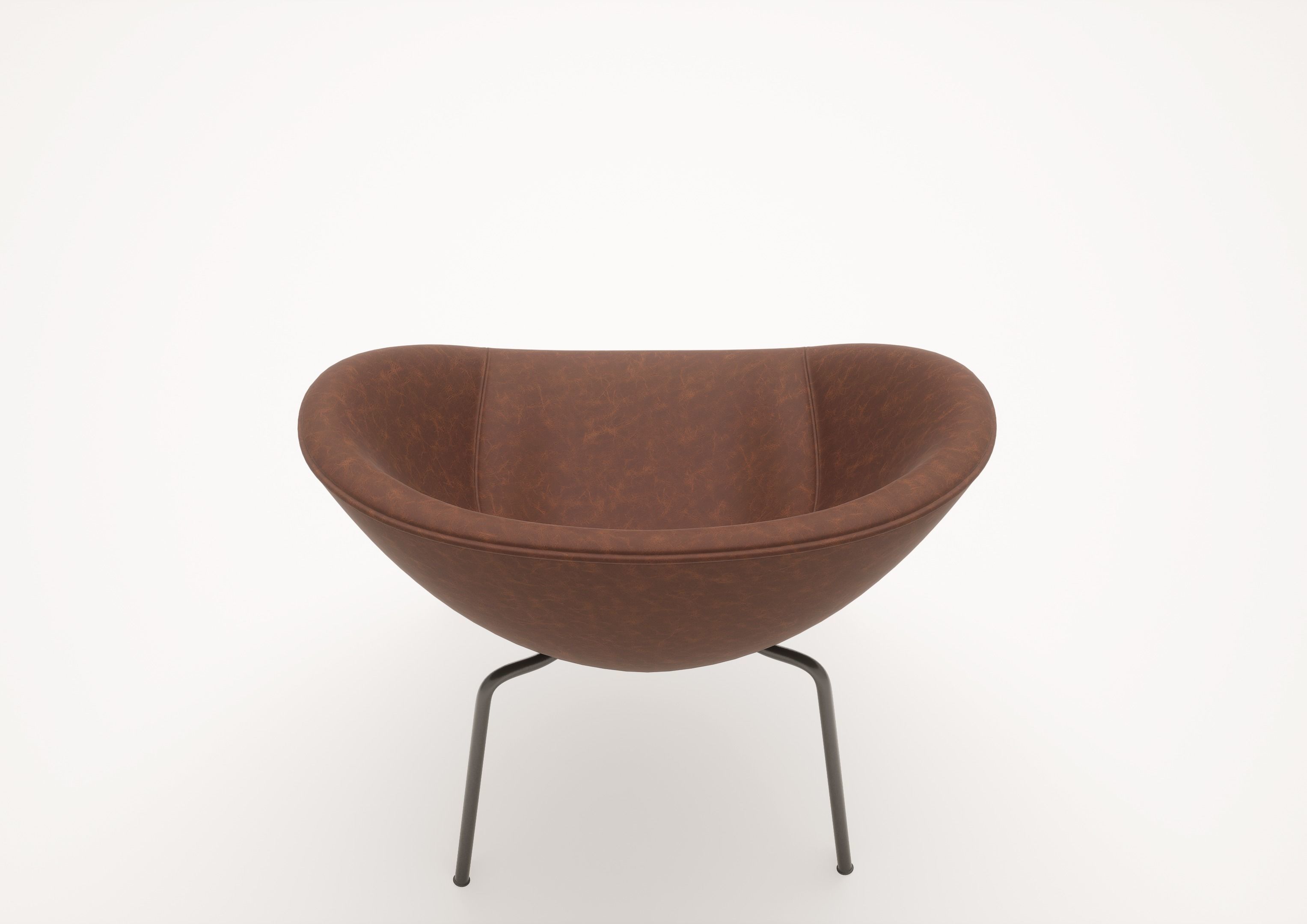 Pot Lounge Chair 3D model | CGTrader