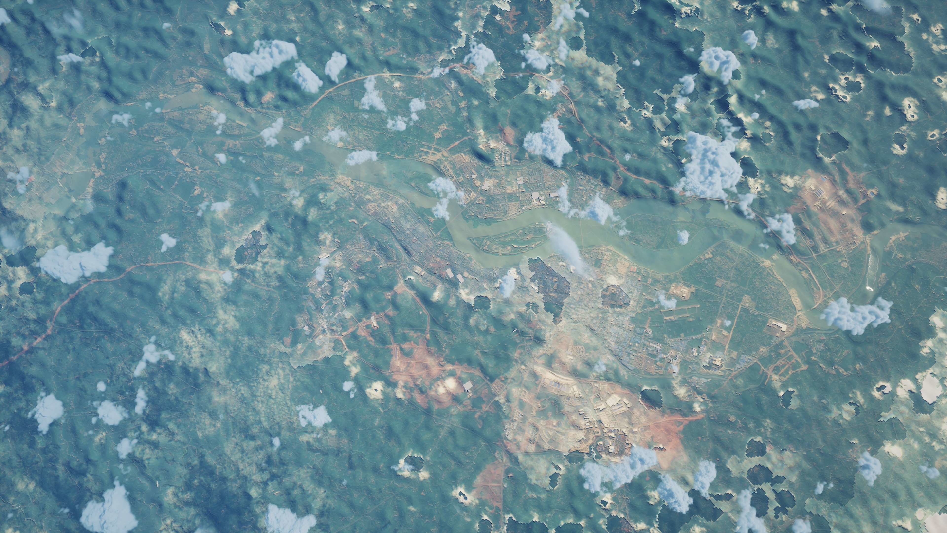 Suining China City Landscape 3D Model 3D model | CGTrader