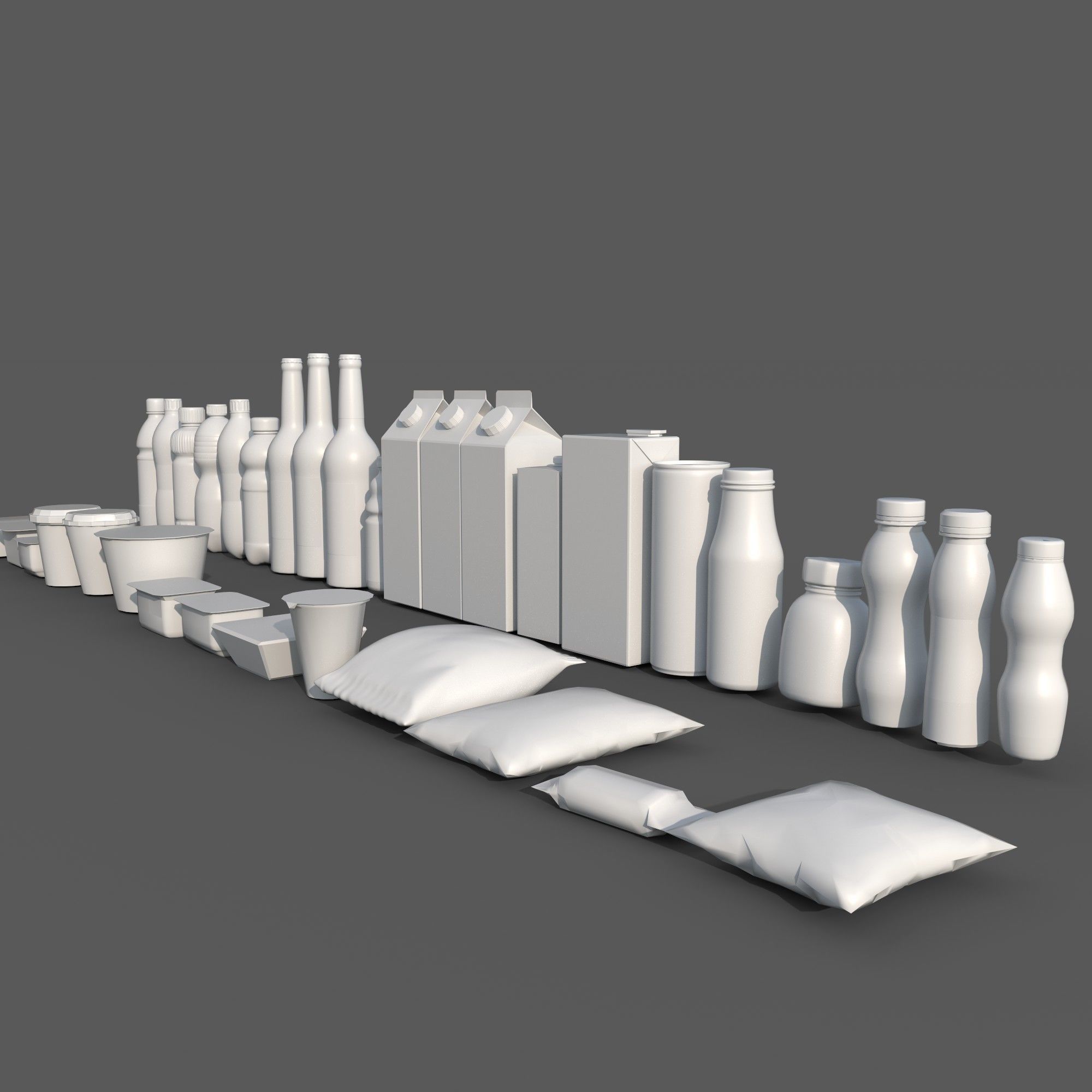 Food Pack Asset 3D model | CGTrader