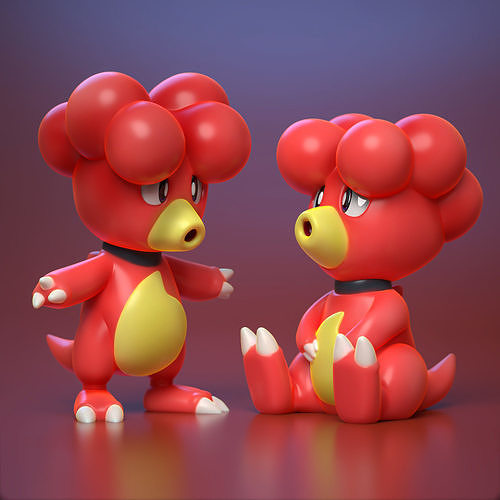 MAGBY POKEMON 3D model 3D printable | CGTrader