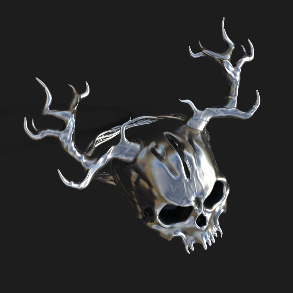 Skull tree 3D print model 3D model 3D printable | CGTrader