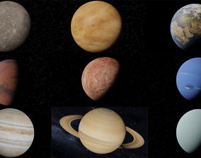 Page 2 of Space planets 3D Models | CGTrader
