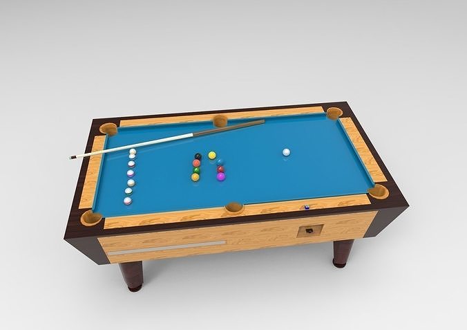 Billiard table 3D model | CGTrader