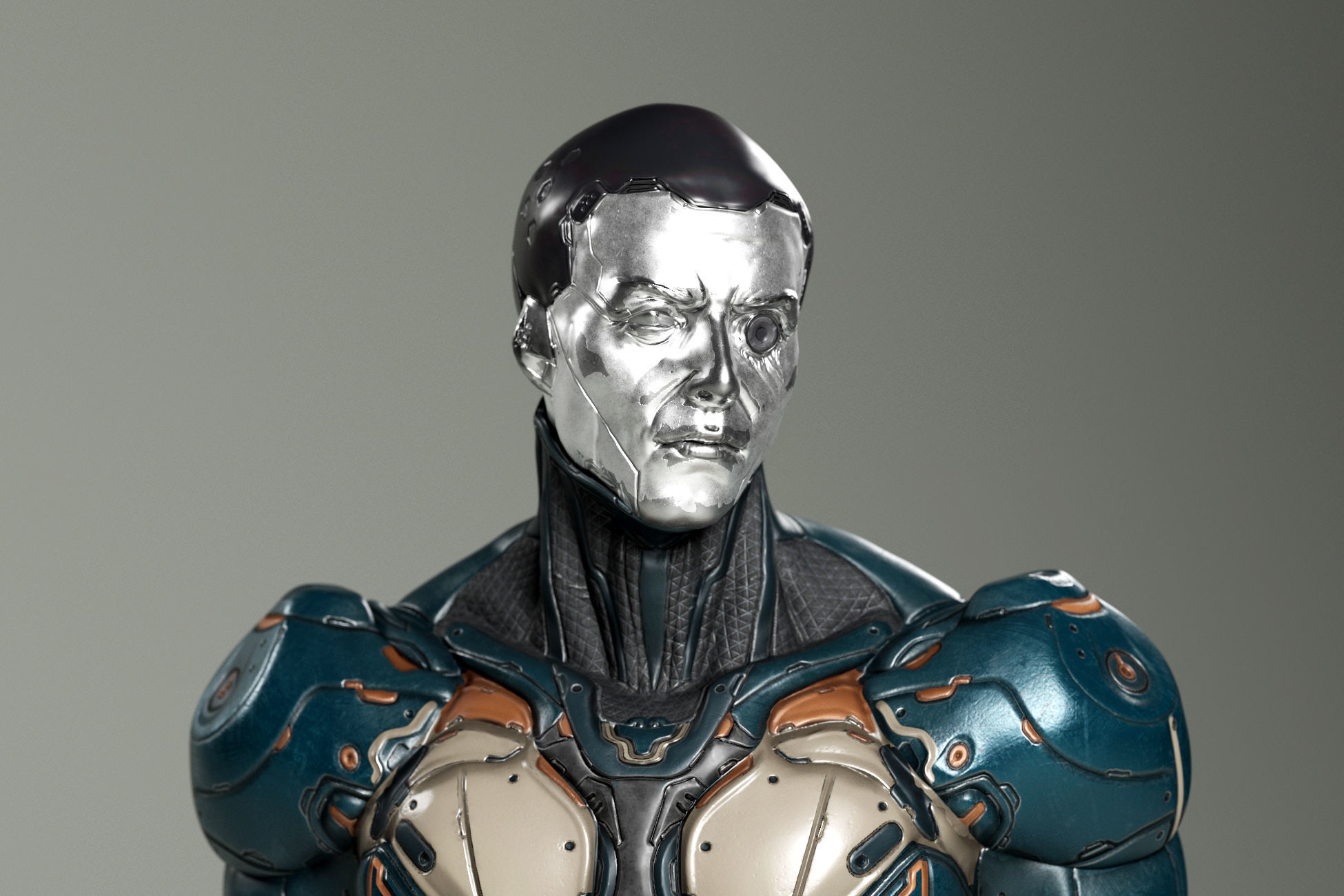 3D model Cyberpunk Ninja Pack - Unreal Engine Ready - Unity Ready VR ...