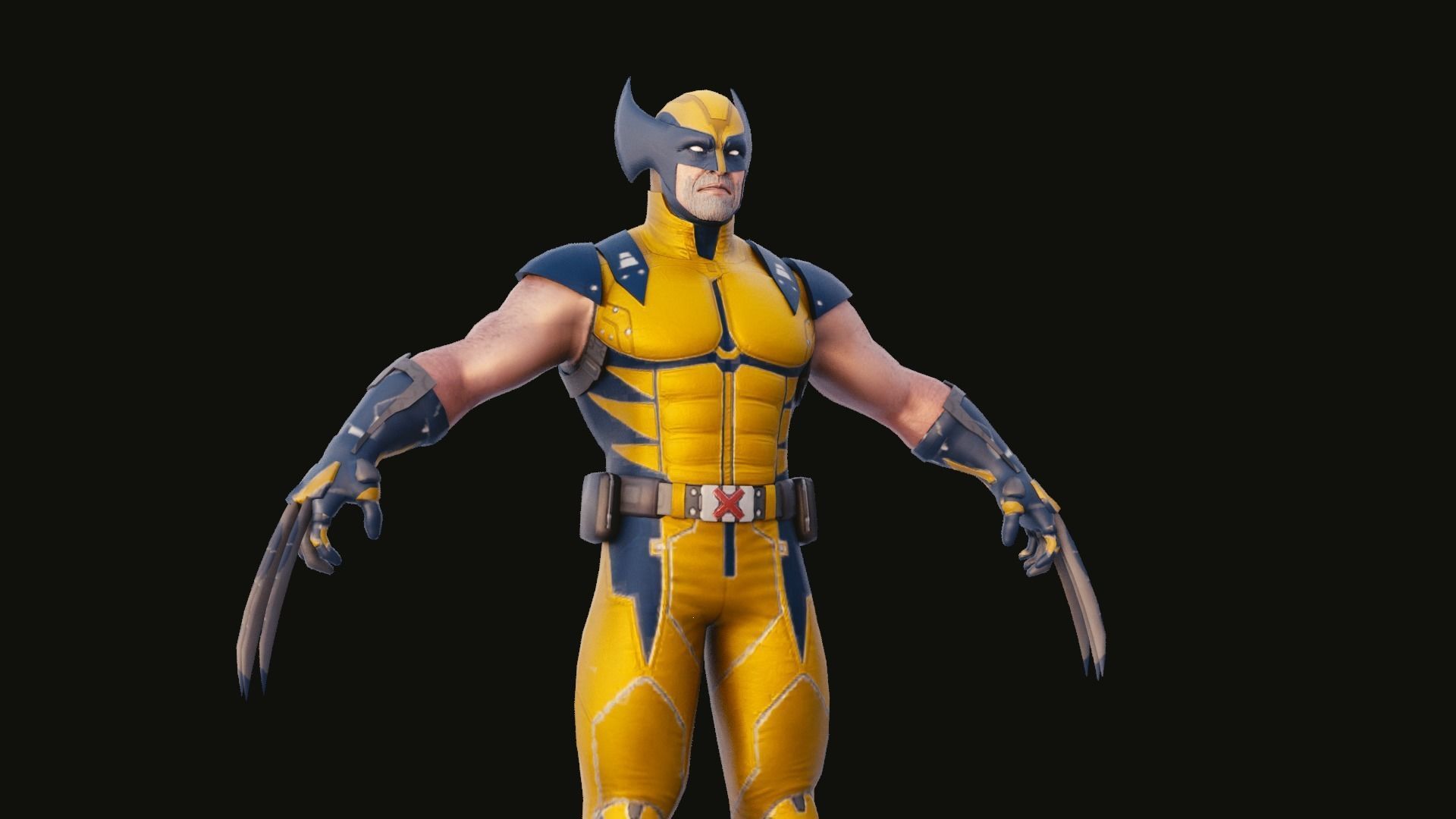 Wolverine 3D model batman 3D model rigged | CGTrader