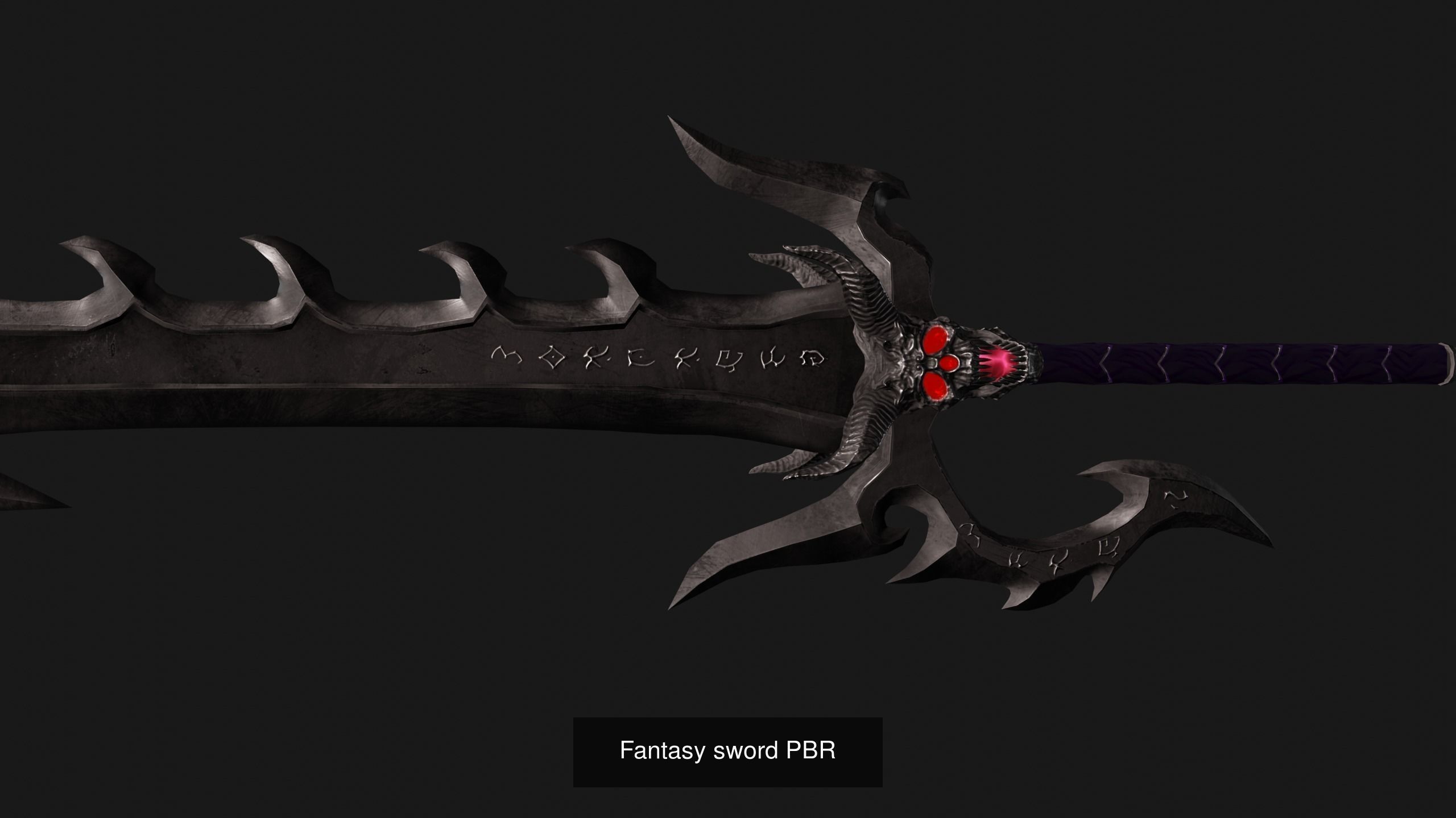 Fantasy sword Collection VR / AR / low-poly | CGTrader
