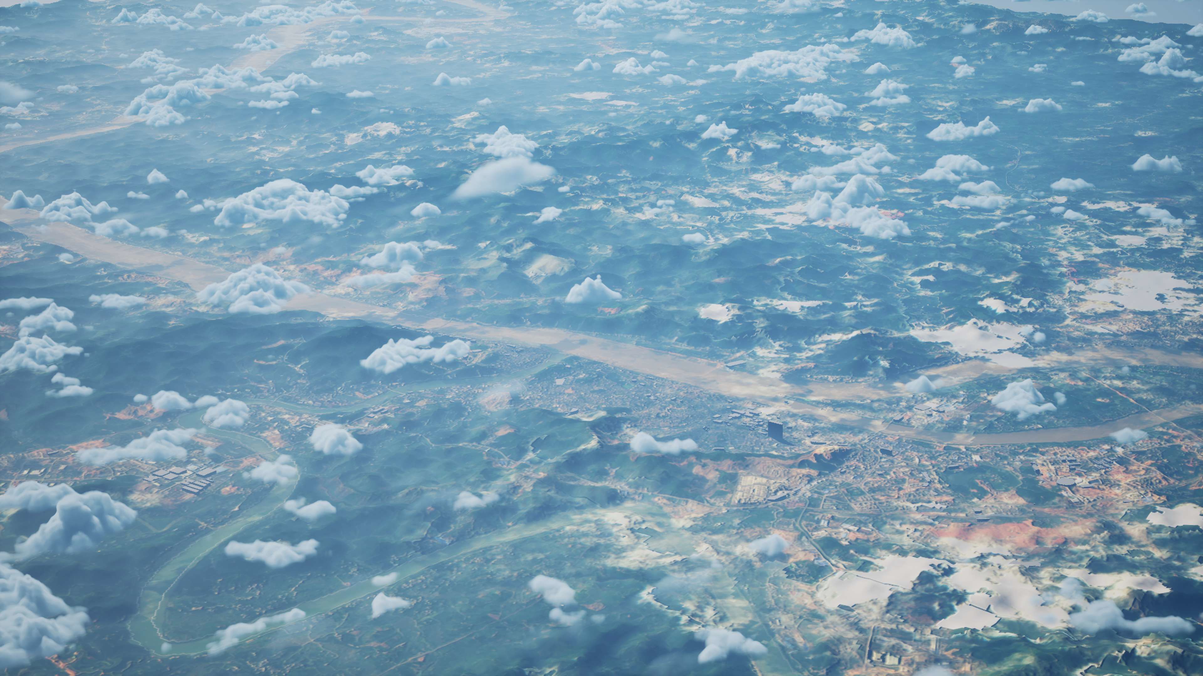 Wuzhou China City Landscape 3D Model 3D model | CGTrader