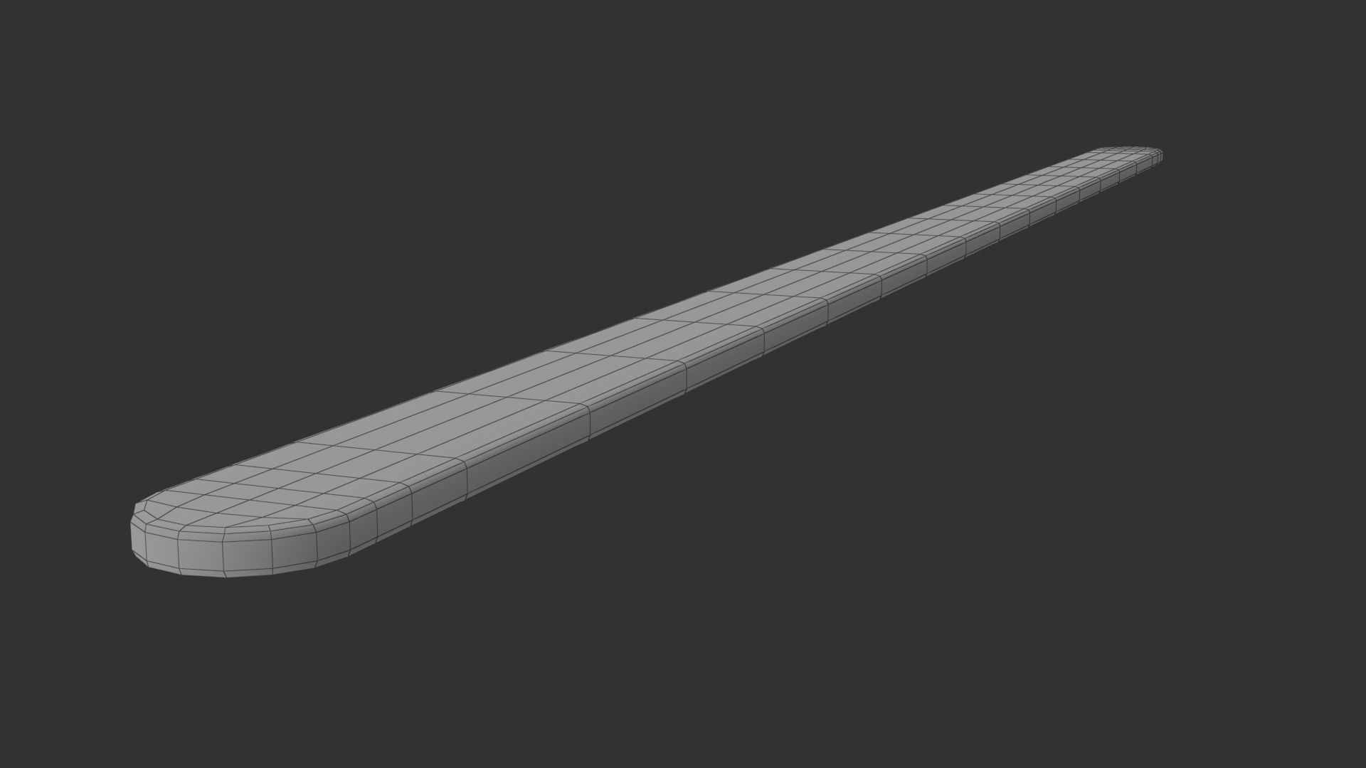Wooden Coffee Stirrer 3D model | CGTrader