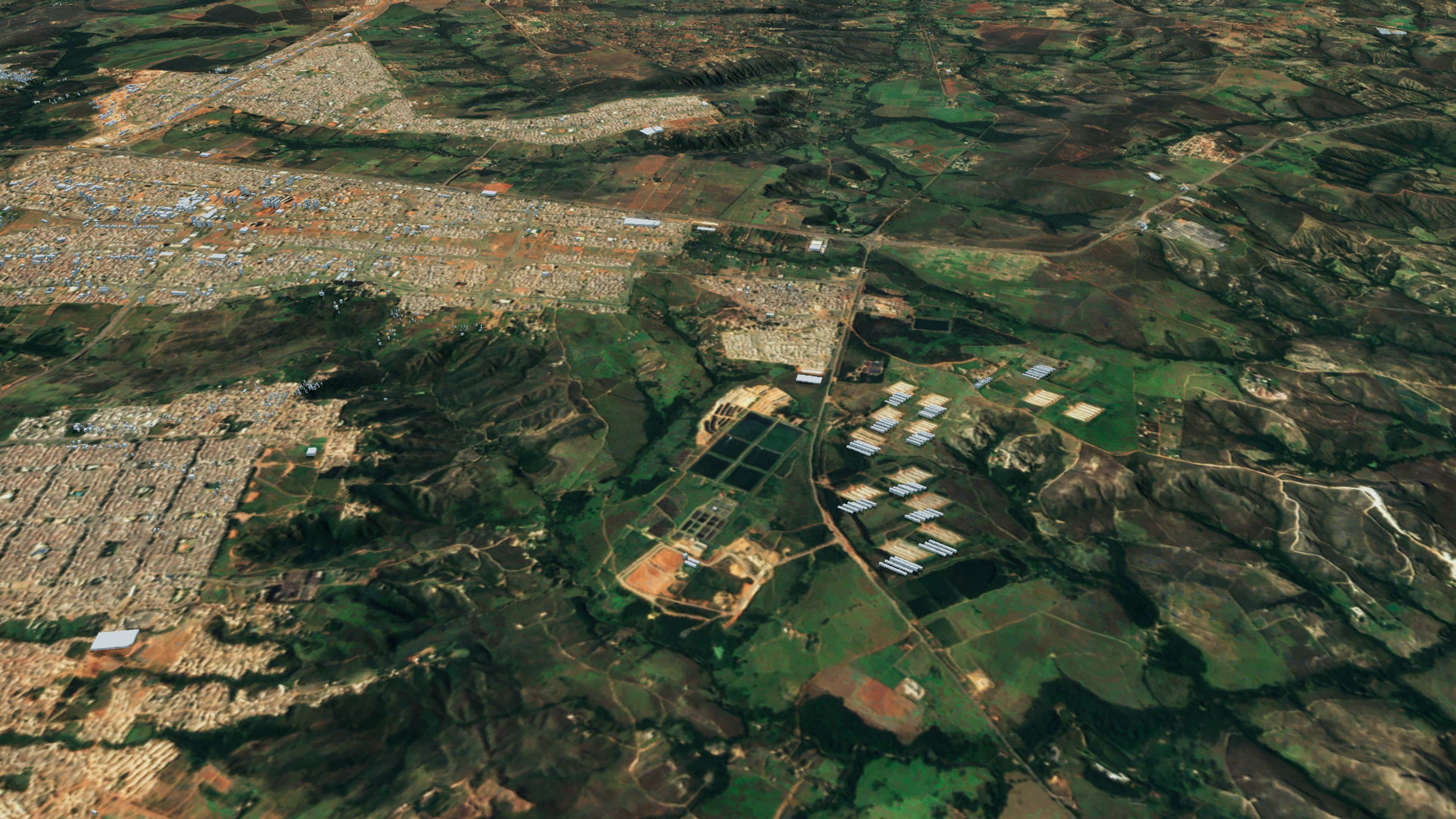 Brasilia Brazil City Landscape 3D Model 3D model | CGTrader