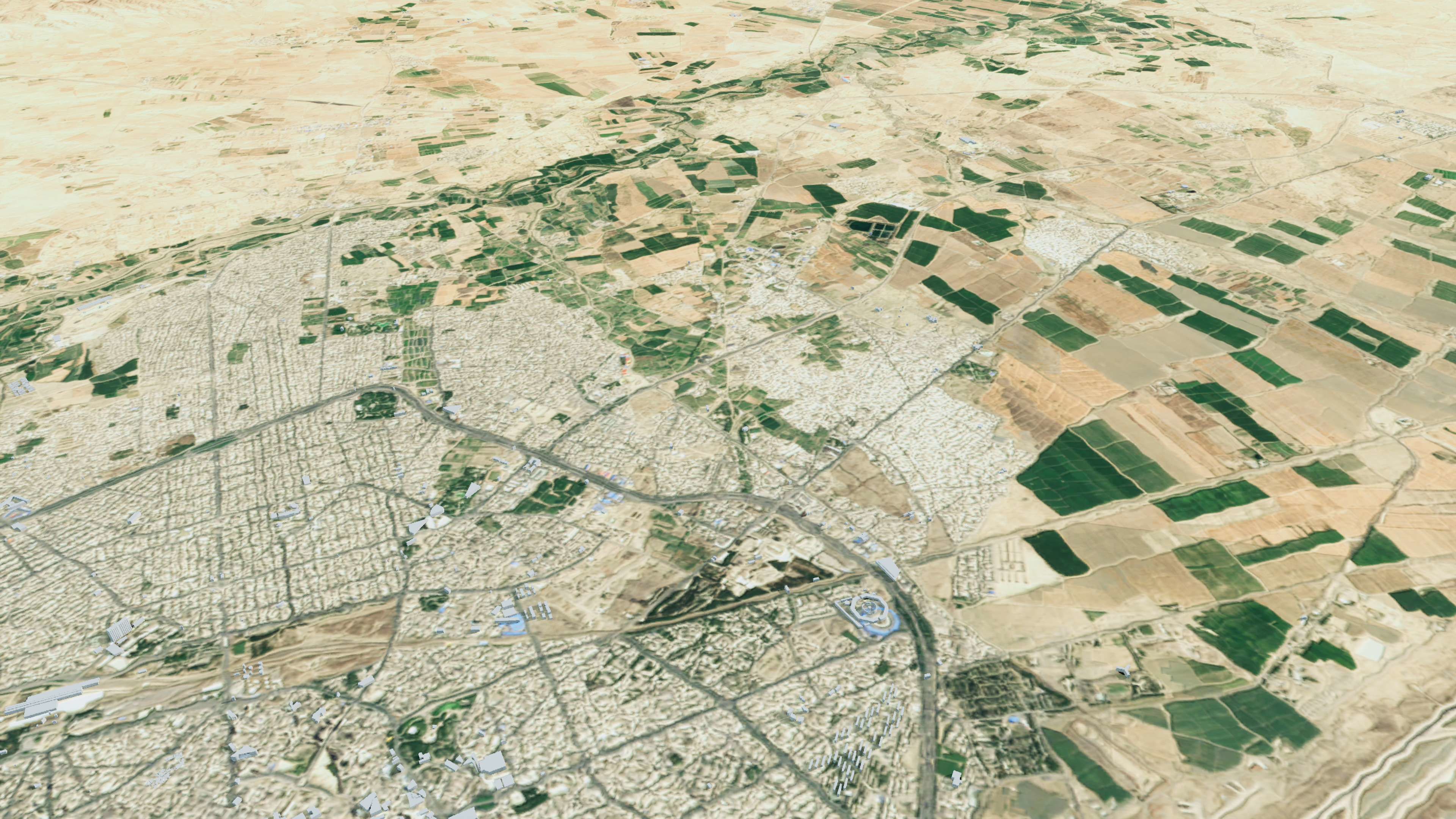 Mashhad Iran City Landscape 3D Model 3D model | CGTrader
