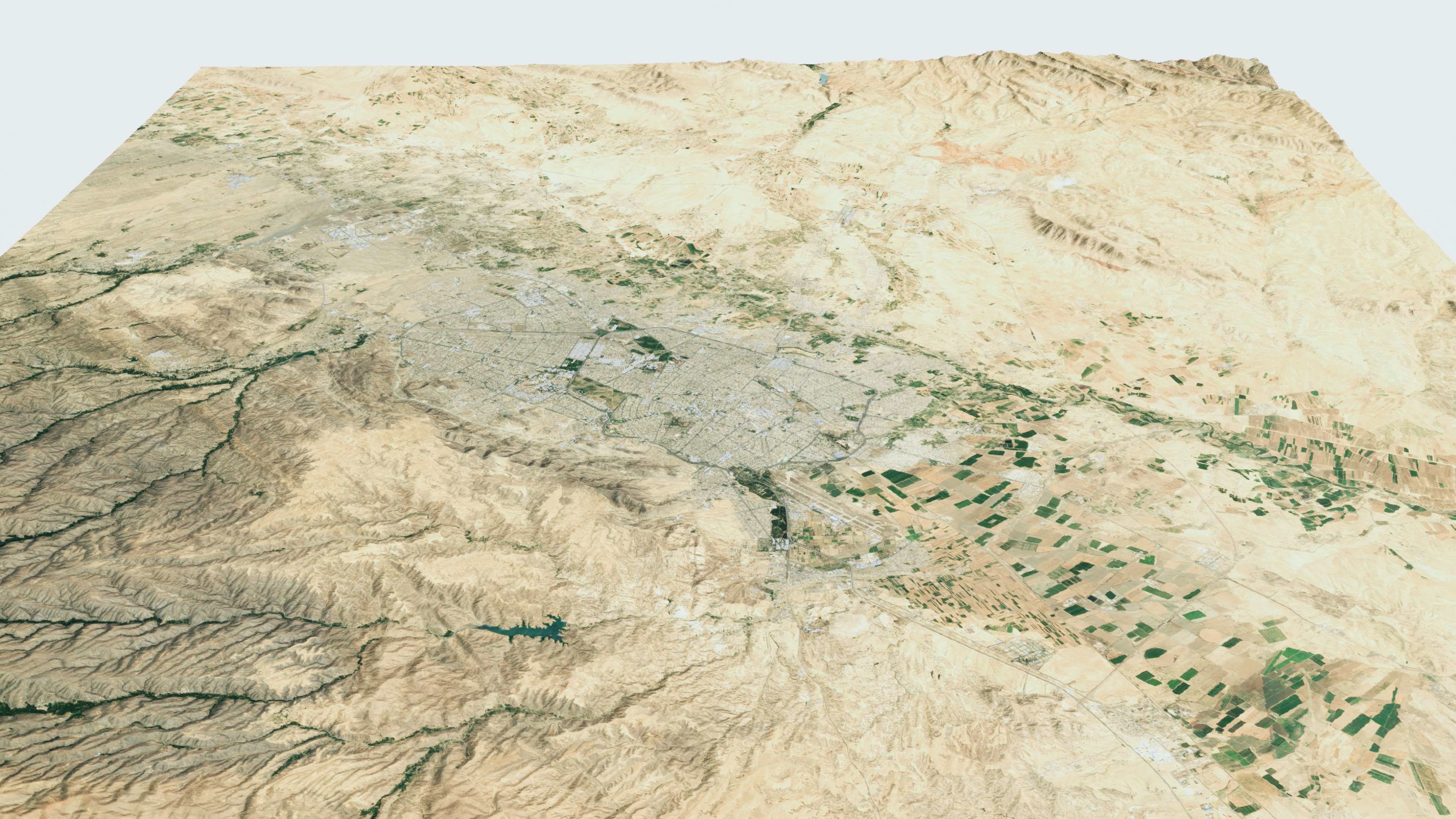 Mashhad Iran City Landscape 3D Model 3D model | CGTrader