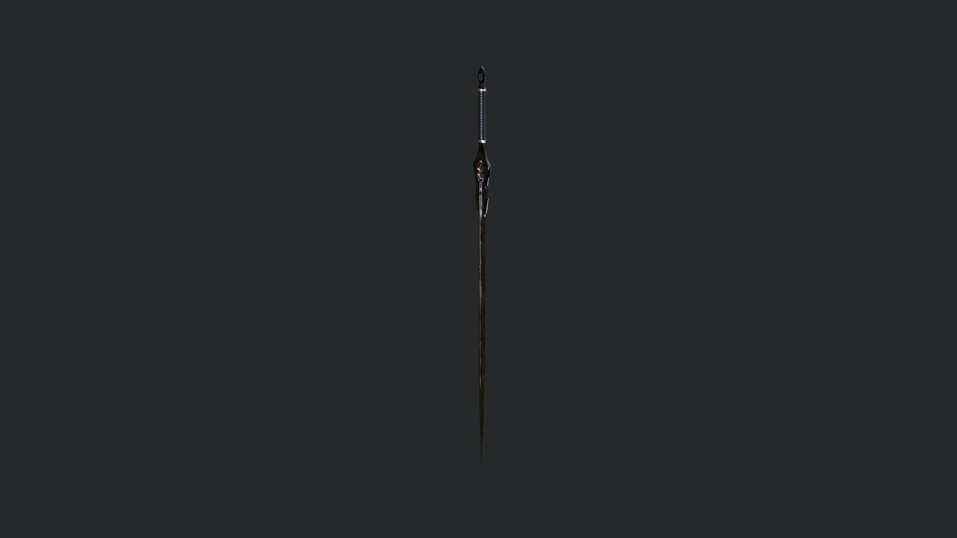 Black Fantasy Sword free VR / AR / low-poly 3D model | CGTrader
