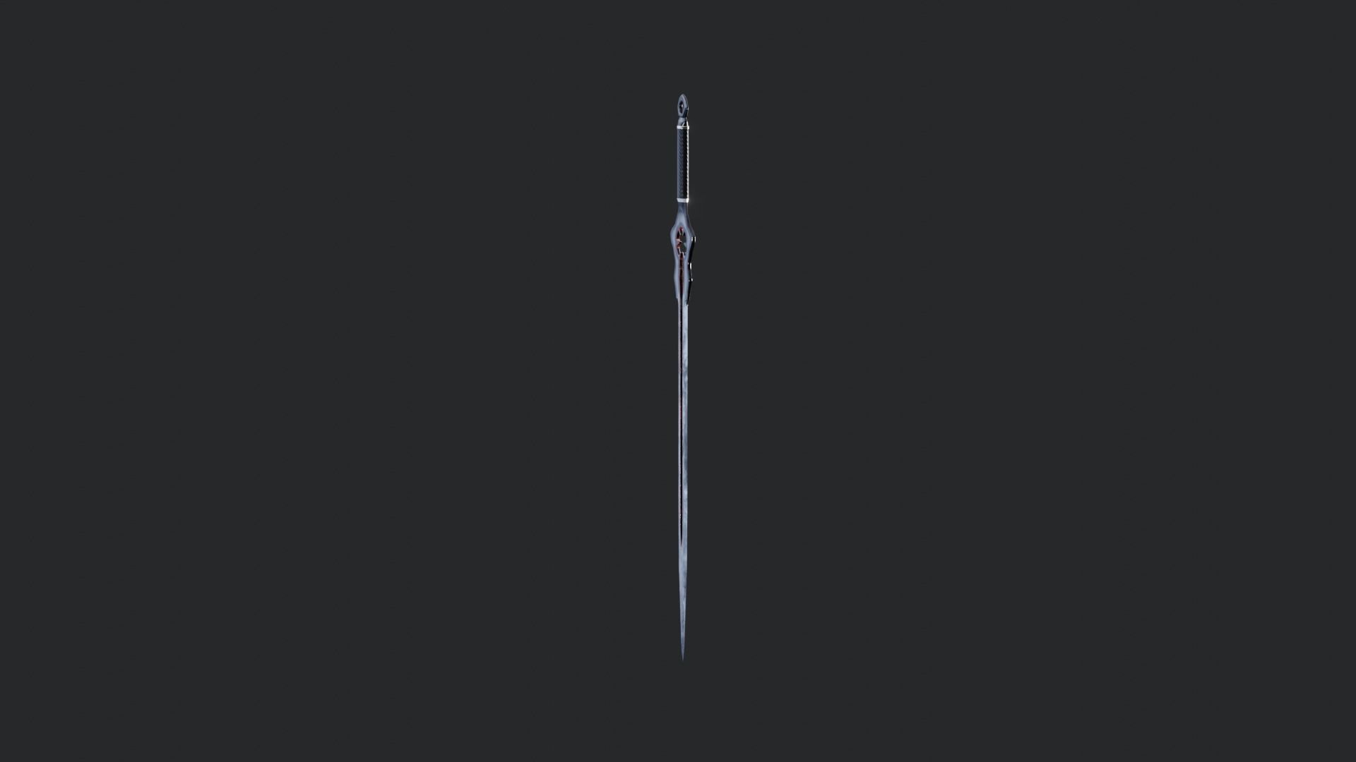 Black Fantasy Sword free VR / AR / low-poly 3D model | CGTrader