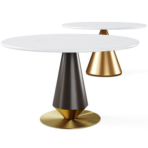 Dining table Island and New Island by Cosmo 3D model | CGTrader