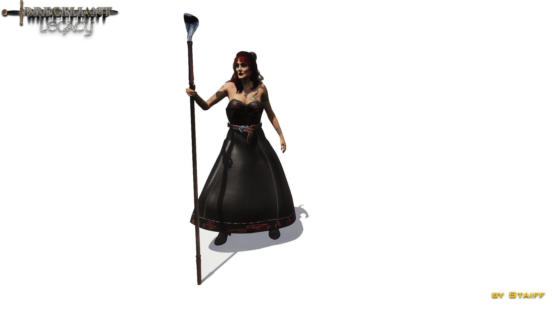 Muirgen alias Morgana Unreal 5 Character 3D model animated rigged ...