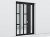 Aluminium door 201 3D model | CGTrader