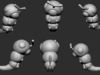 Pokemon - Caterpie with 2 poses 3D model 3D printable | CGTrader