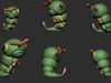 Pokemon - Caterpie with 2 poses 3D model 3D printable | CGTrader